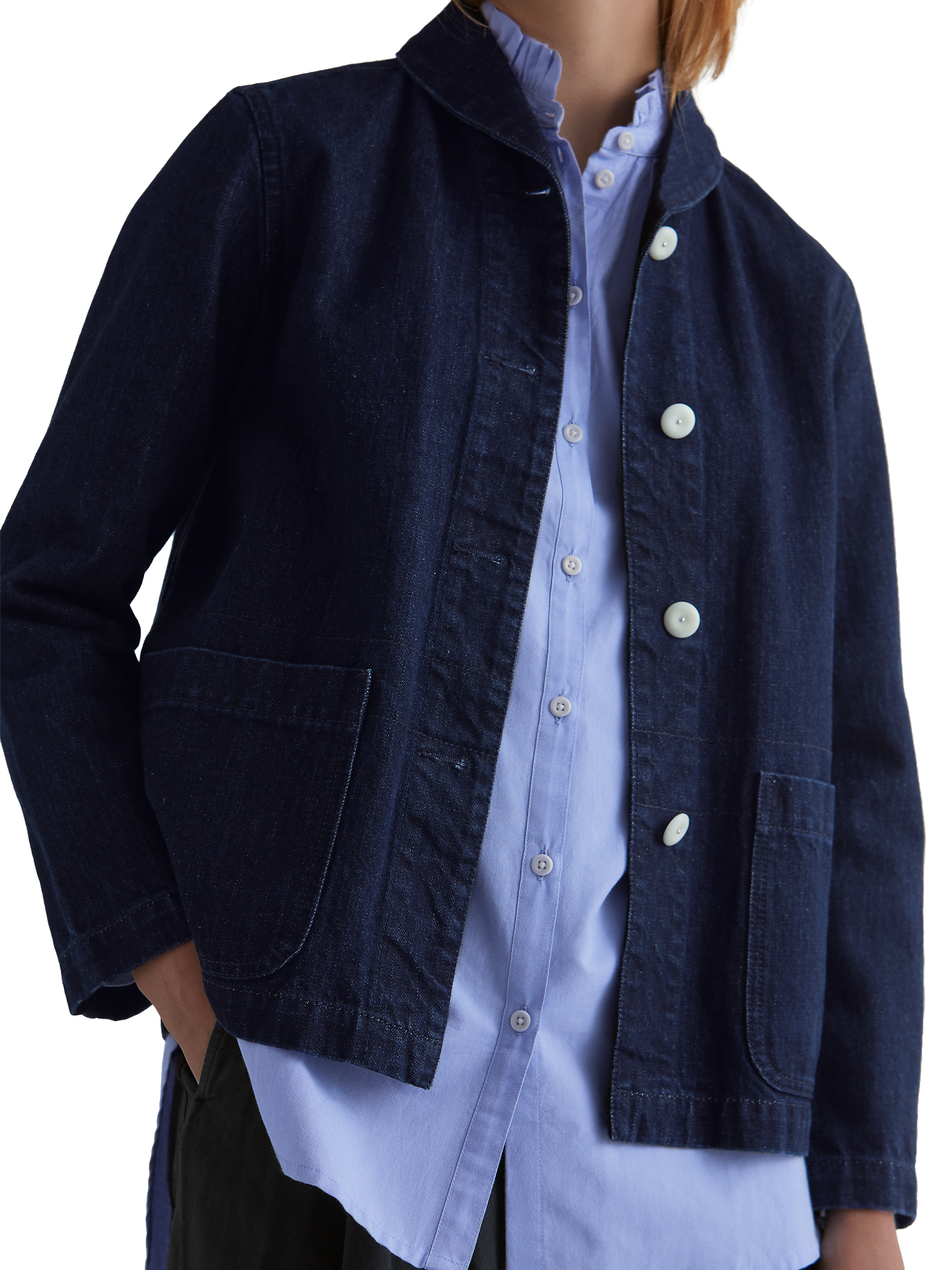 Toast Denim Workwear Jacket, Indigo