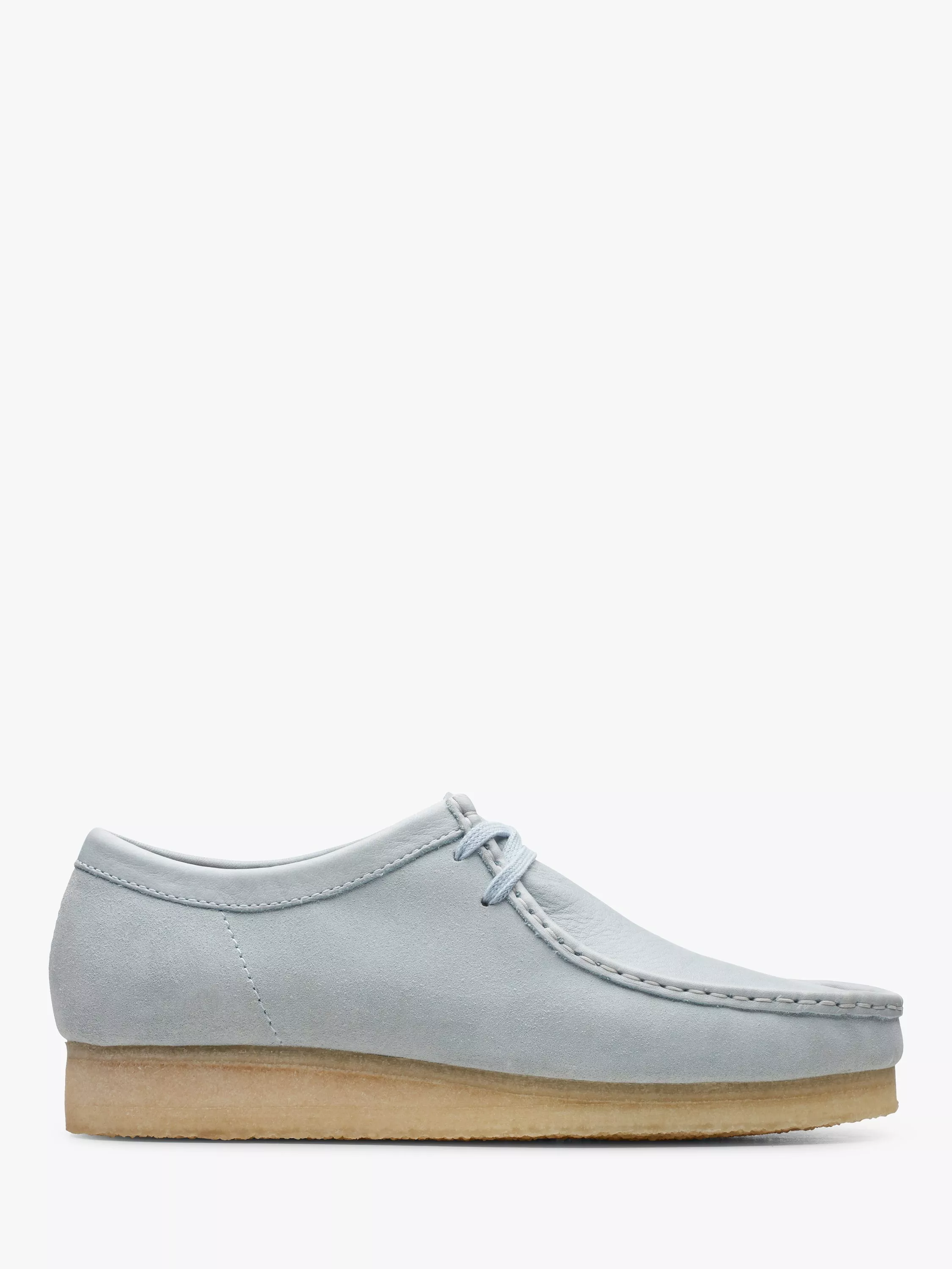 Light blue clarks wallabees store