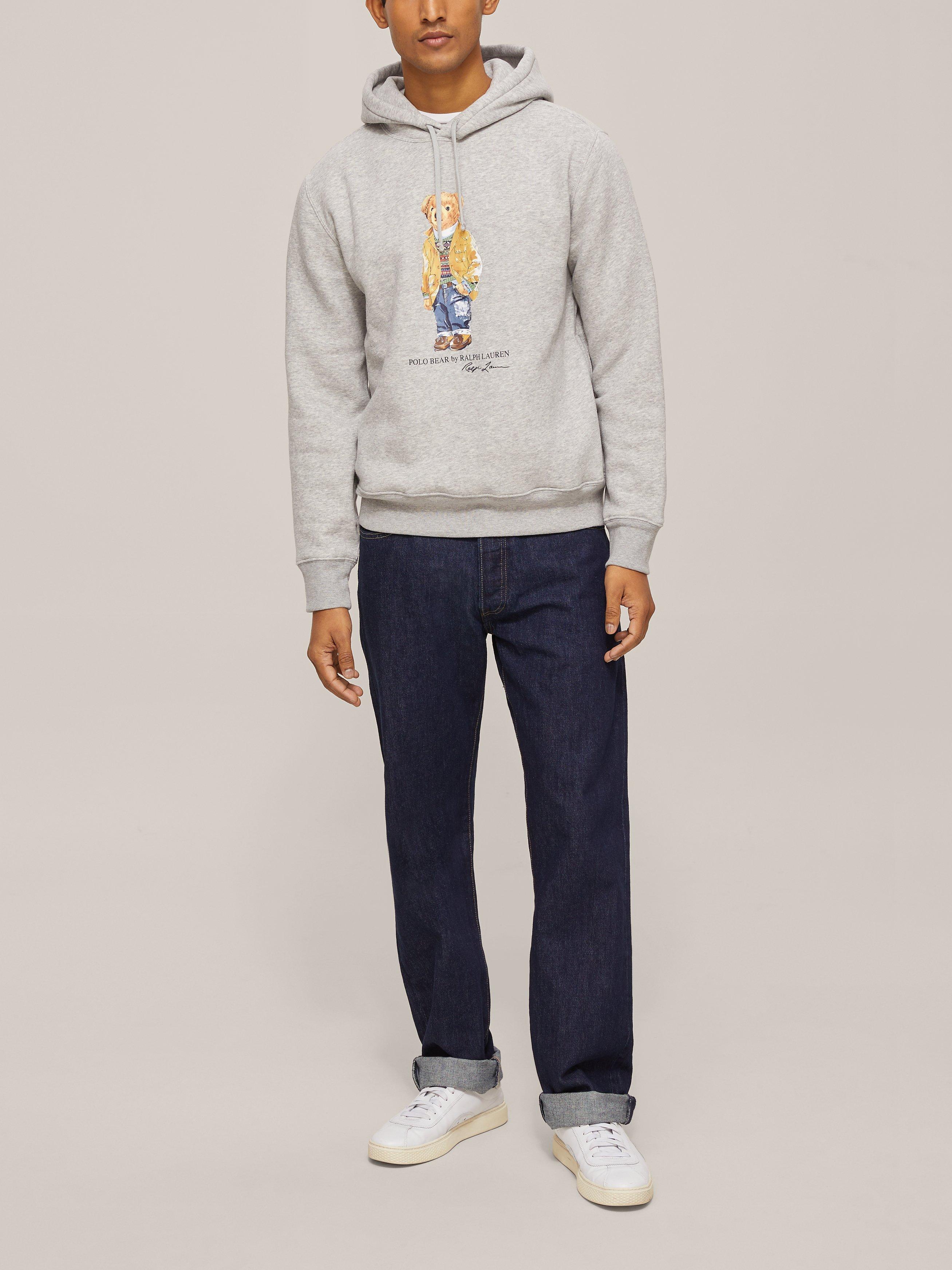 Polo Ralph Lauren Polo Bear Hoodie, Grey, S