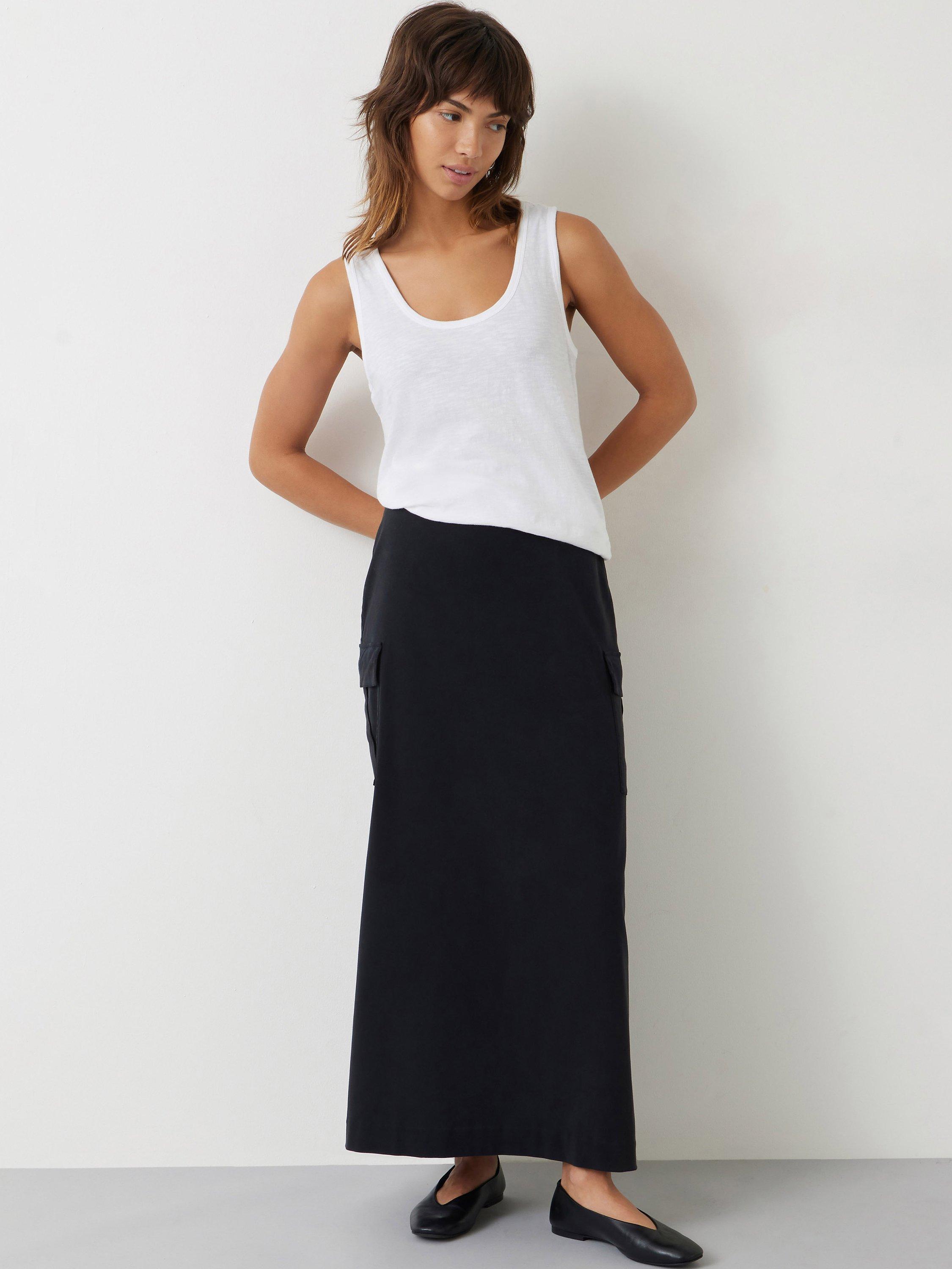 HUSH Organic Cotton Tank Top, White