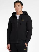 Barbour International Micro Block Graphic Hoodie Black