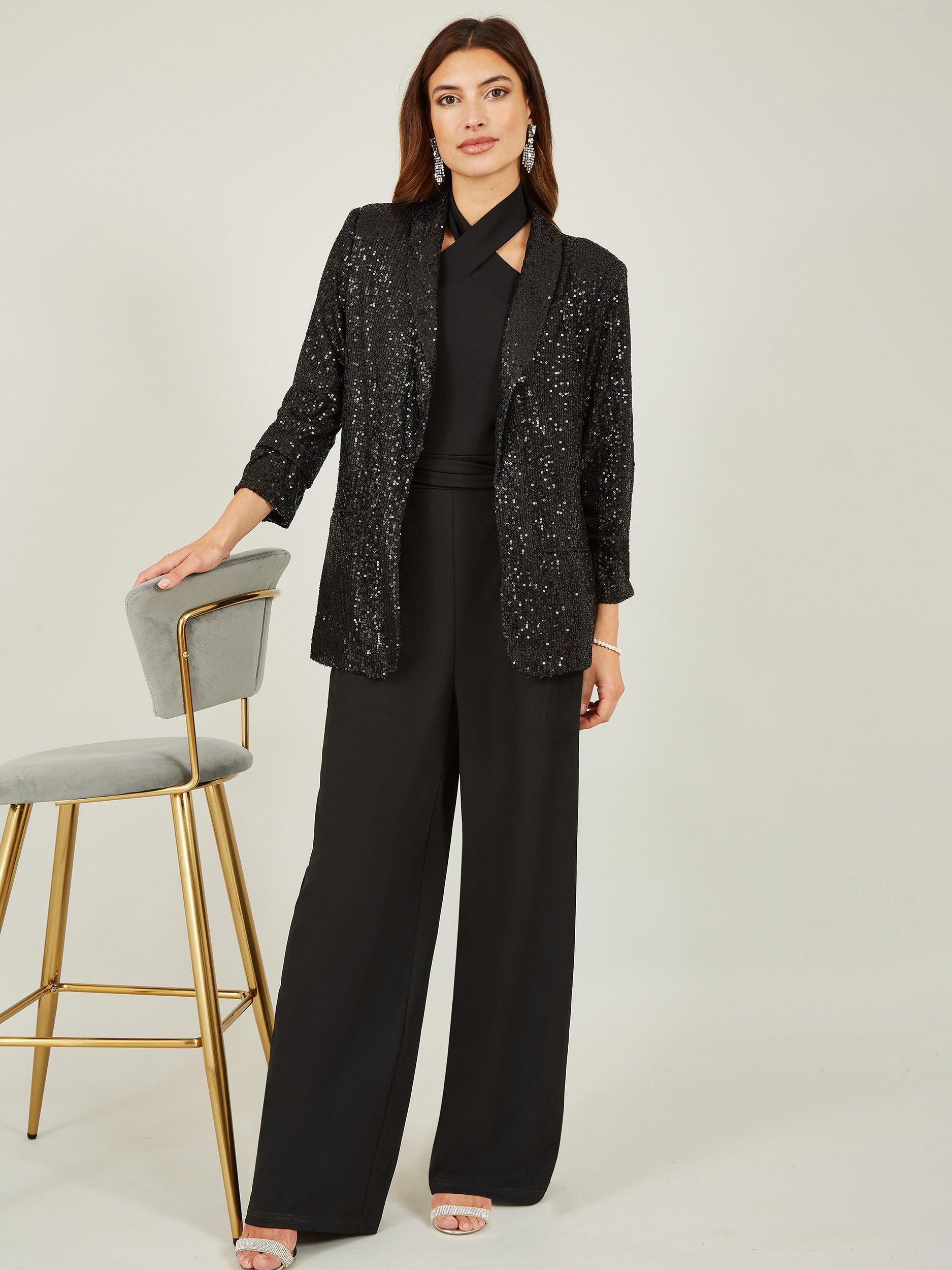Yumi Sequin Blazer