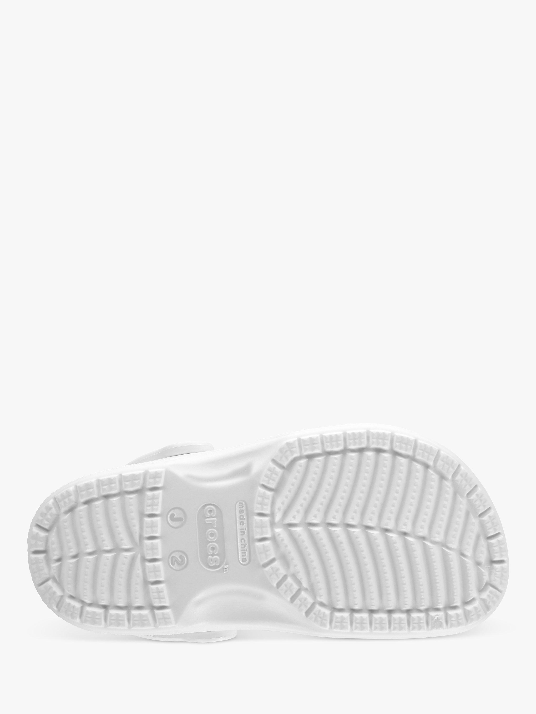 Crocs Kids' Classic Croc Clogs, White
