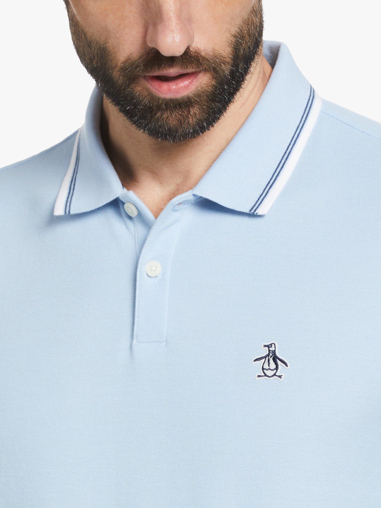 Original Penguin Tipped Pique Polo Shirt