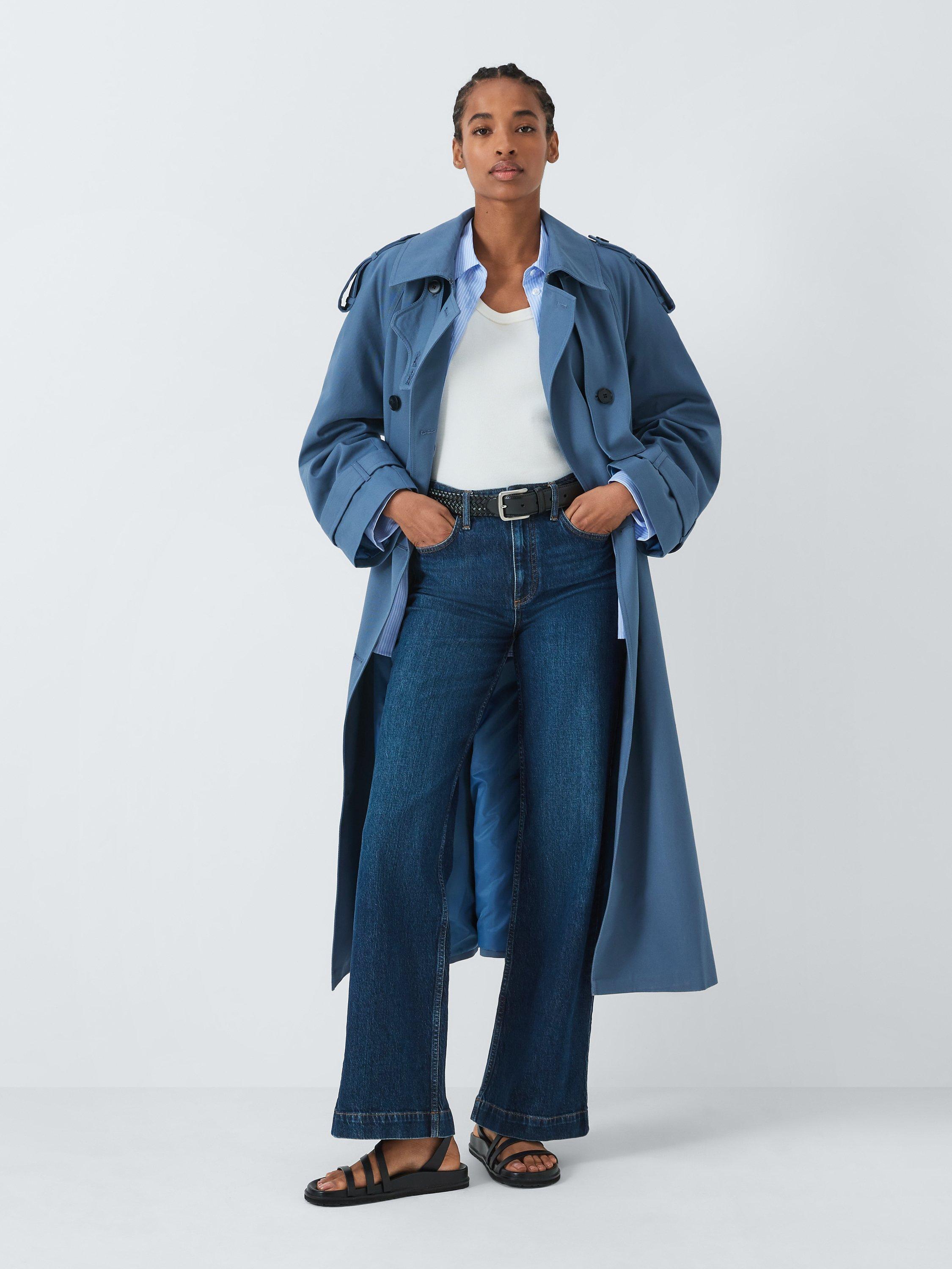 John Lewis High Waist Wide Leg Jeans