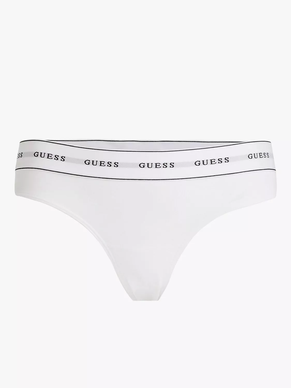 GUESS Carrie Knickers, Jet Black, Pure White