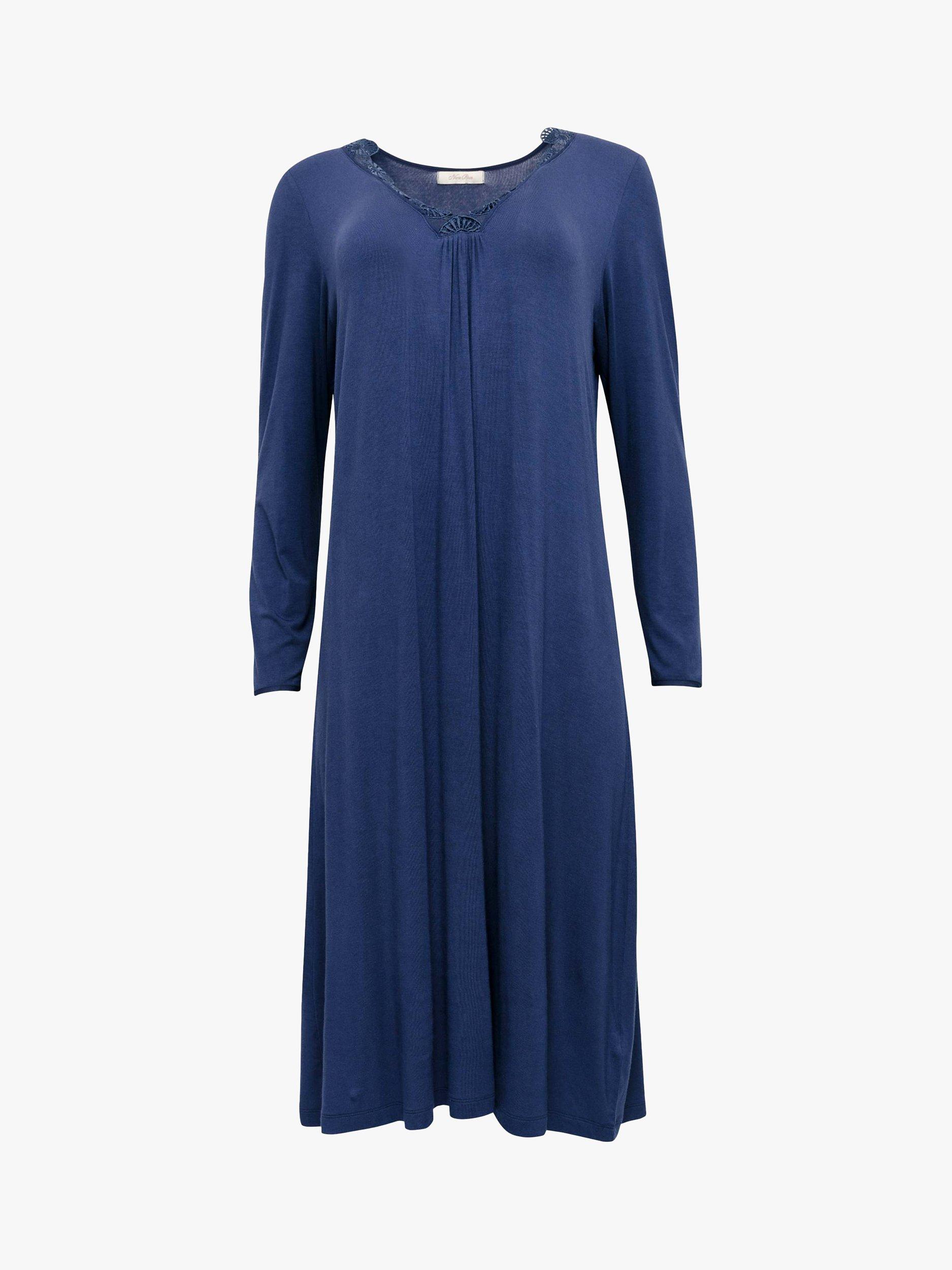 Nora Rose By Cyberjammies Winnie Jersey Nightdress Navy