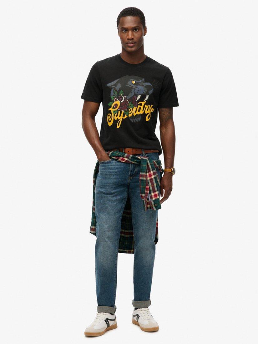 Superdry Tattoo Script Graphic T-Shirt