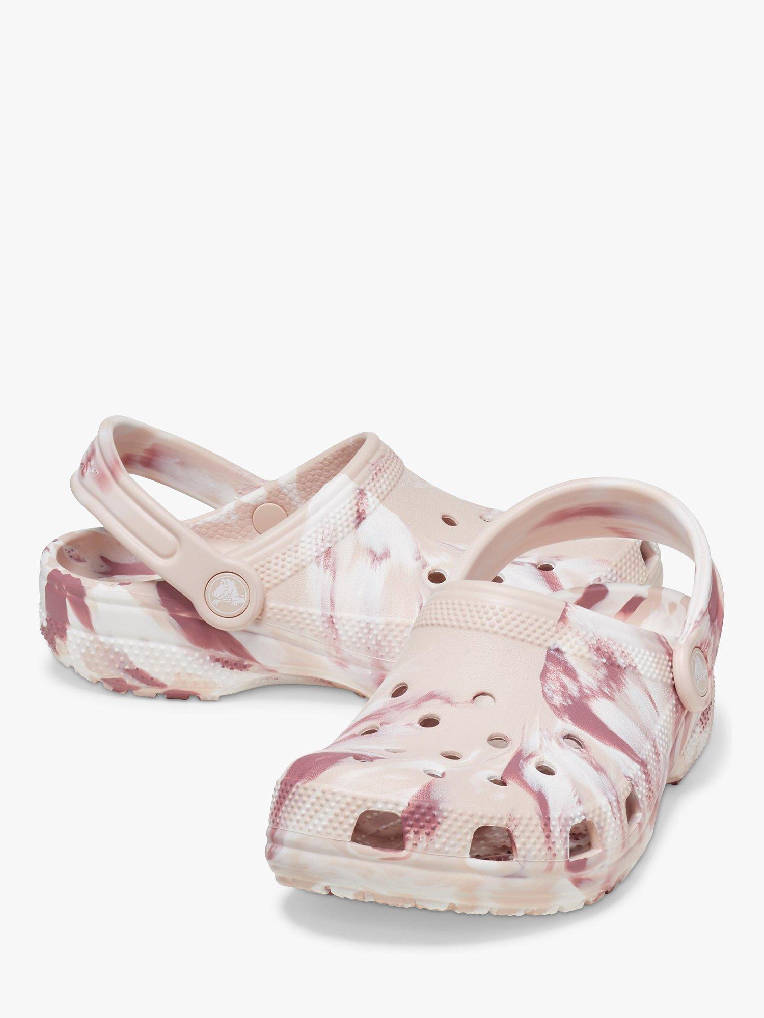 Crocs Kids' Classic Marbled Clogs