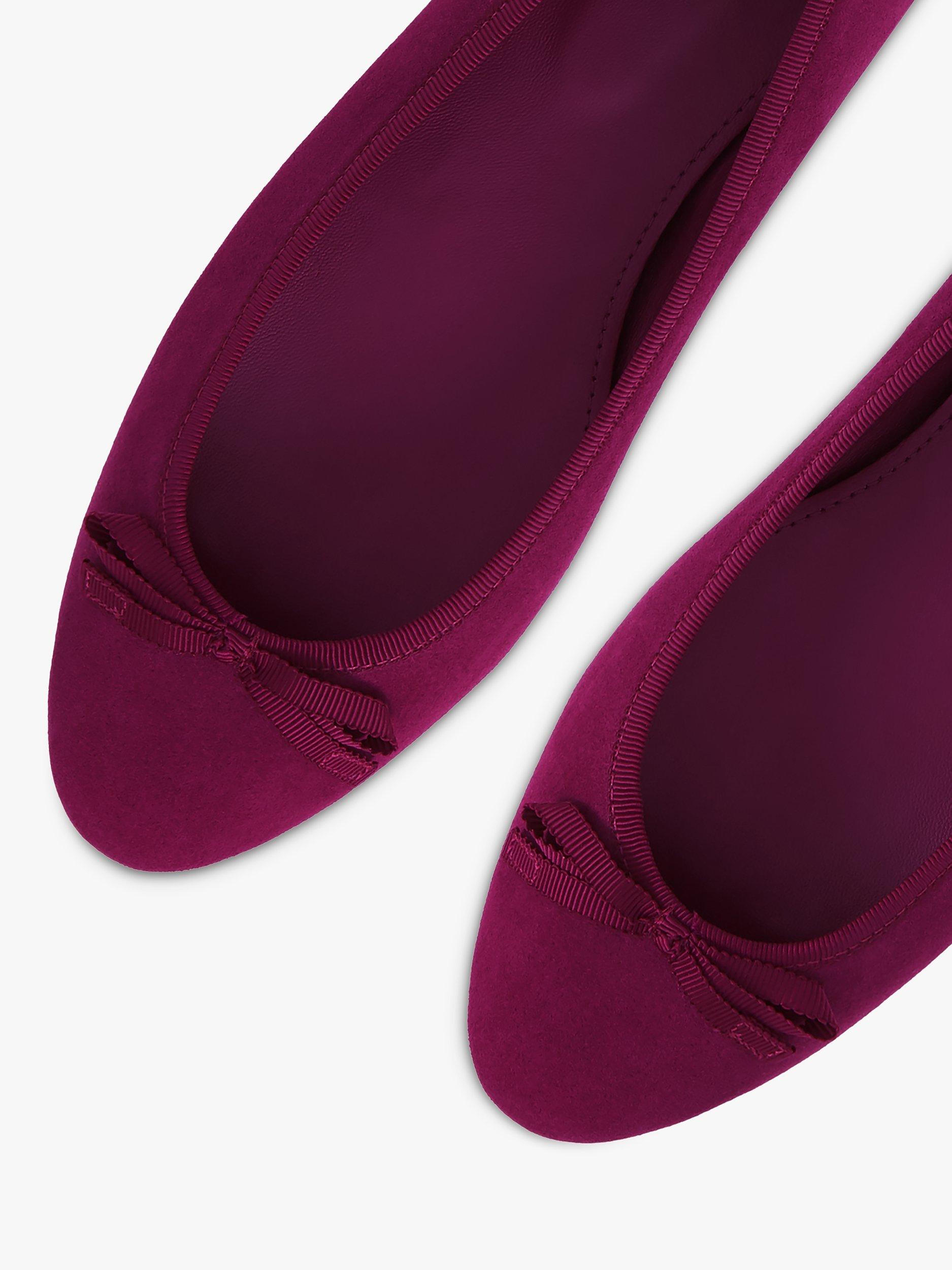 Hobbs Lisa Ballerina Ballet Pumps, Bramble Purple