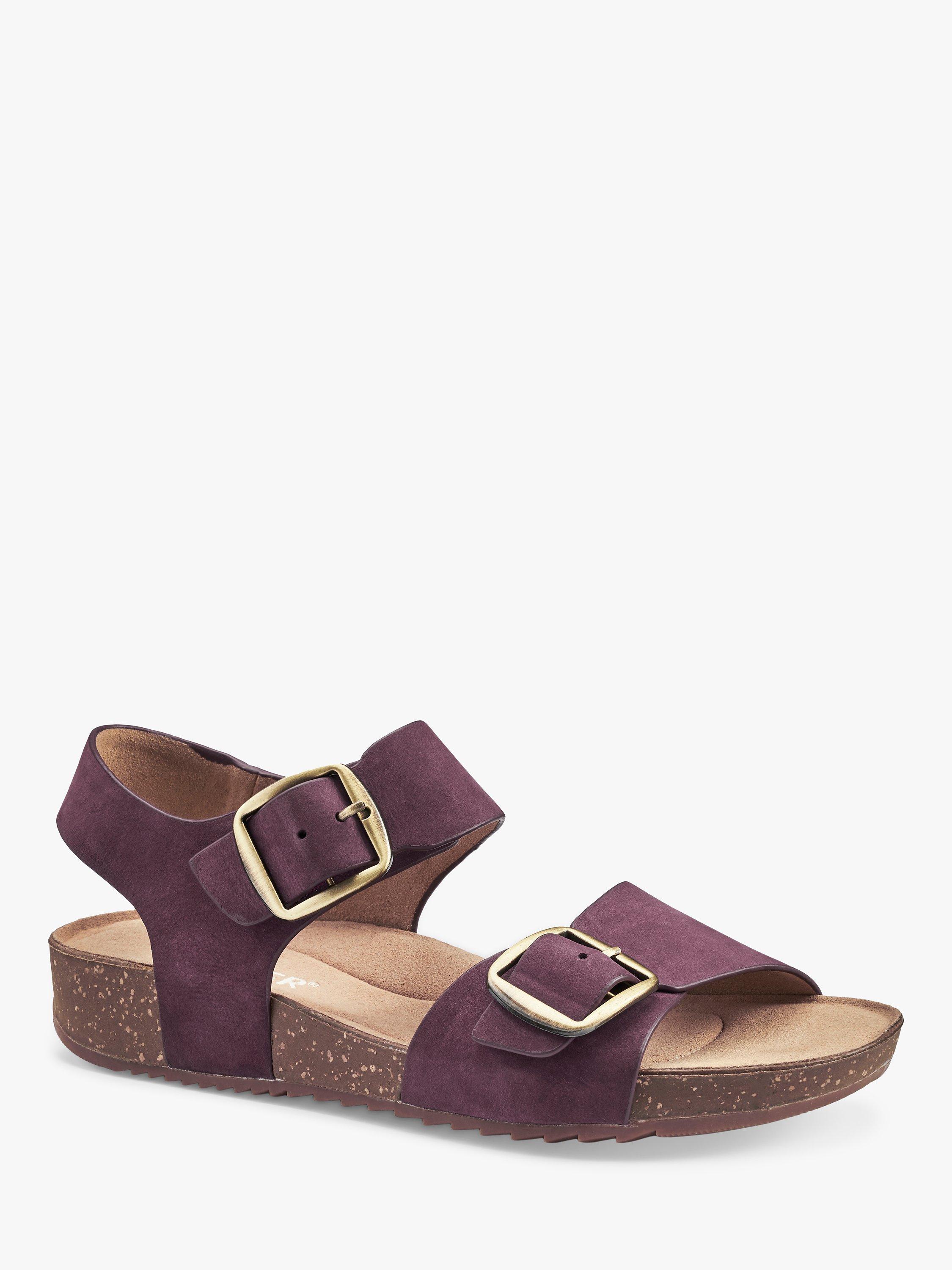 Hotter Tourist II Classic Cork Wedge Sandals
