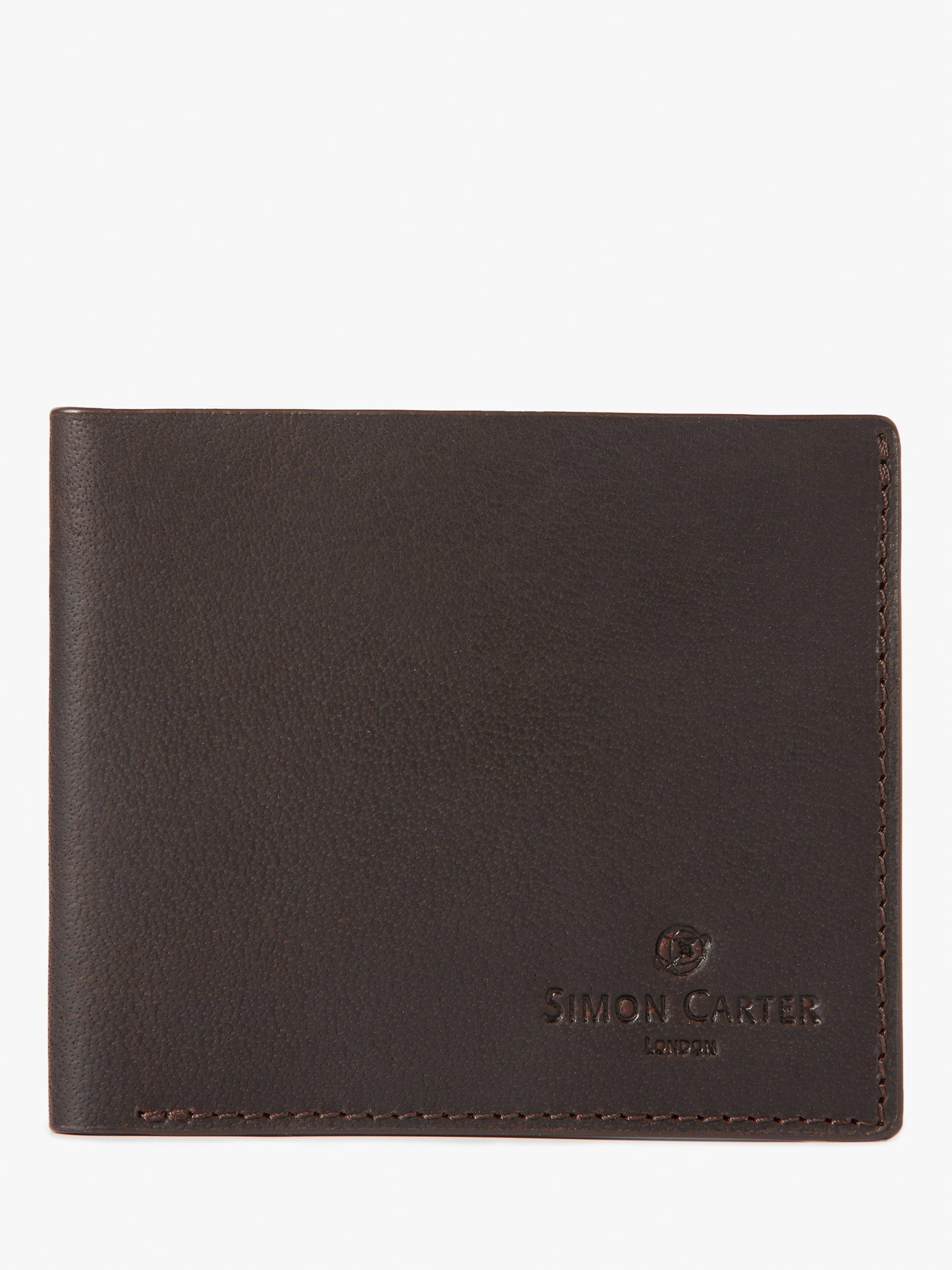 Simon Carter Slim Leather Wallet