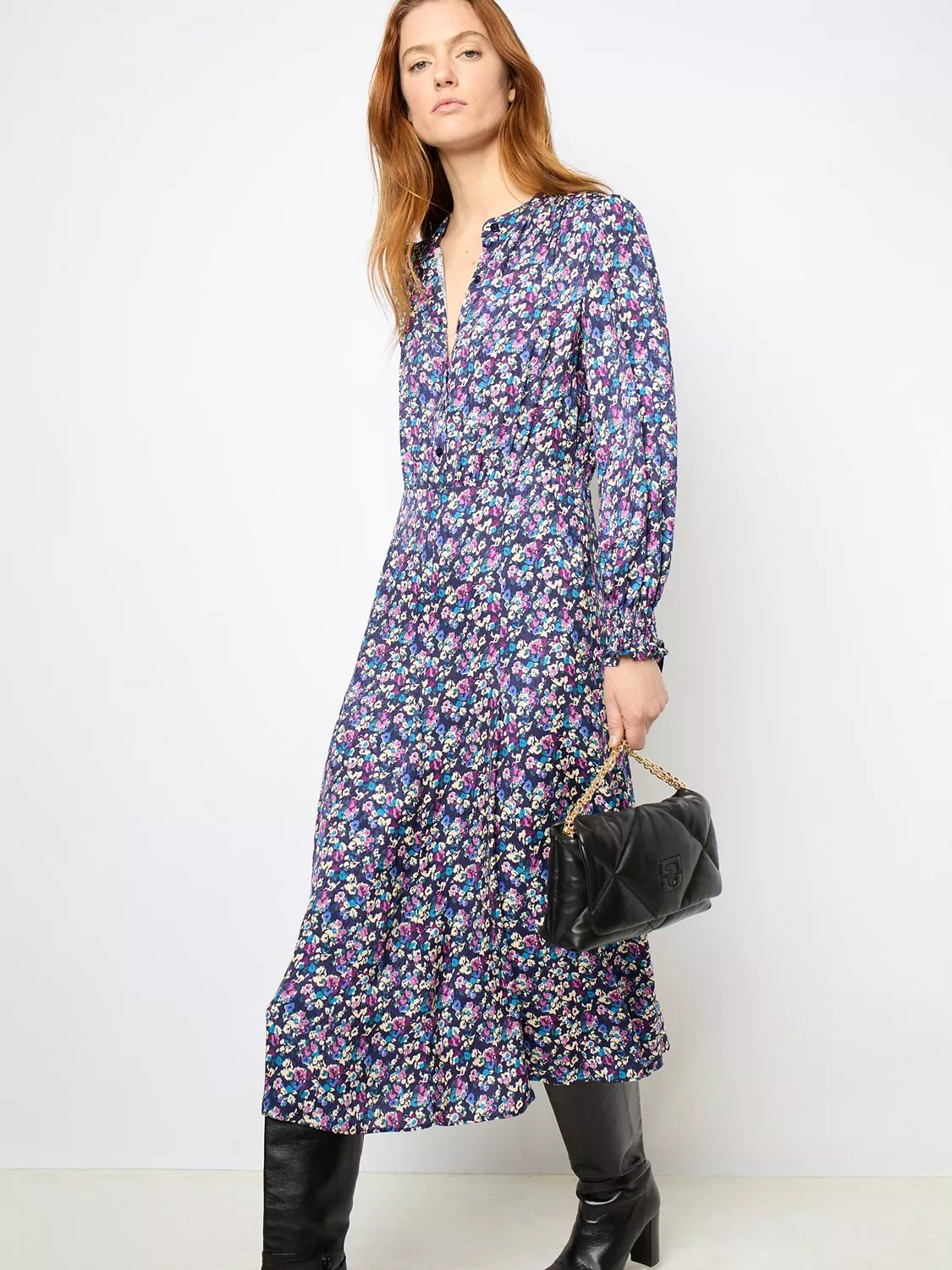 Gerard Darel Samira Floral Dress, Multi