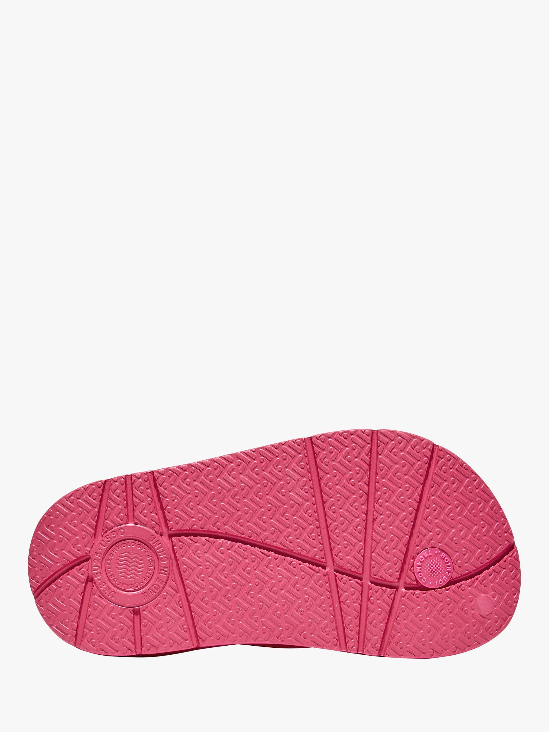 FitFlop Kids' iQushion Back Strap Flip Flops, Magenta Pink FitFlop Kids' iQushion Back Strap Flip Flops, Magenta Pink