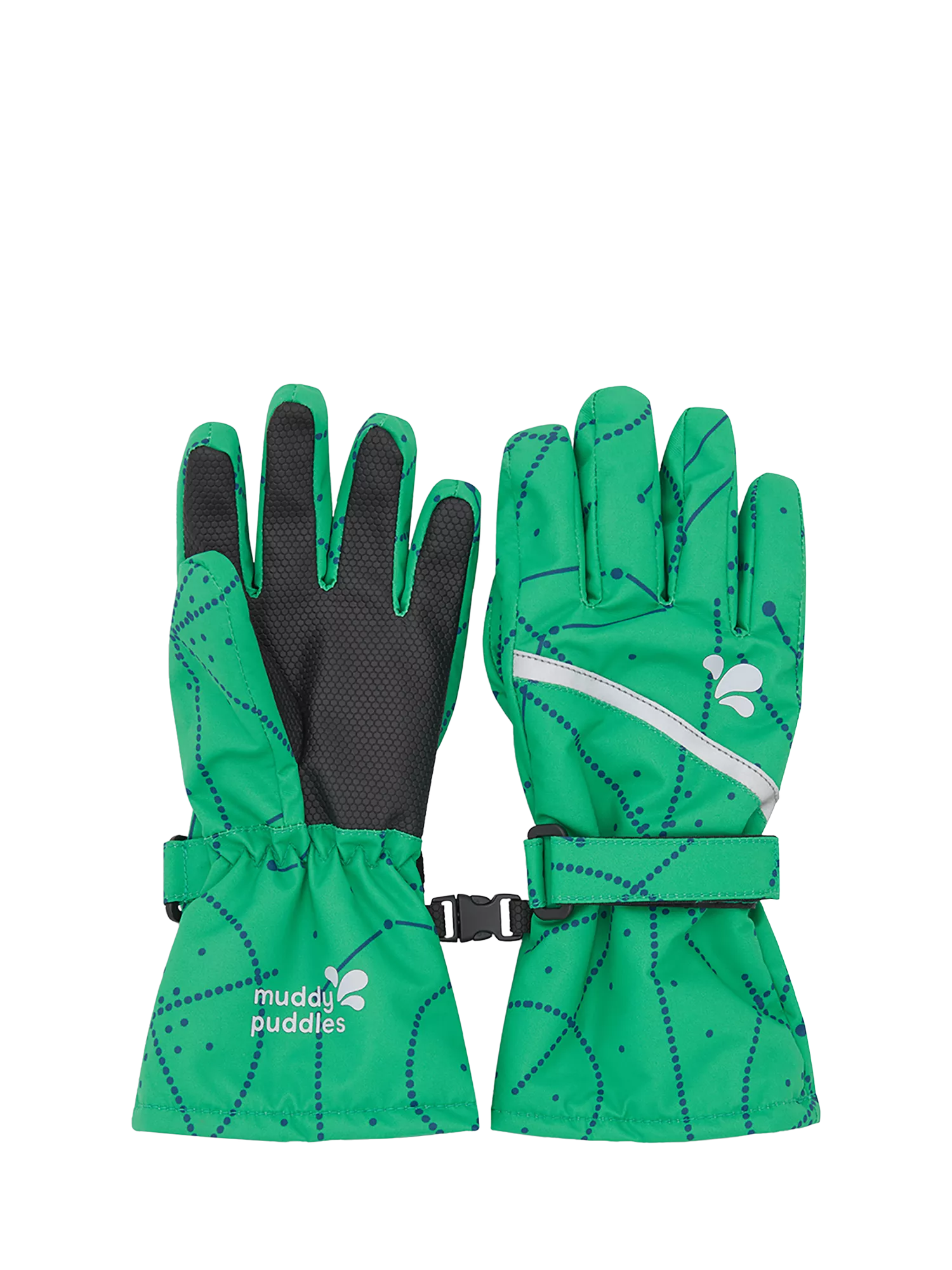 Ski gloves green store