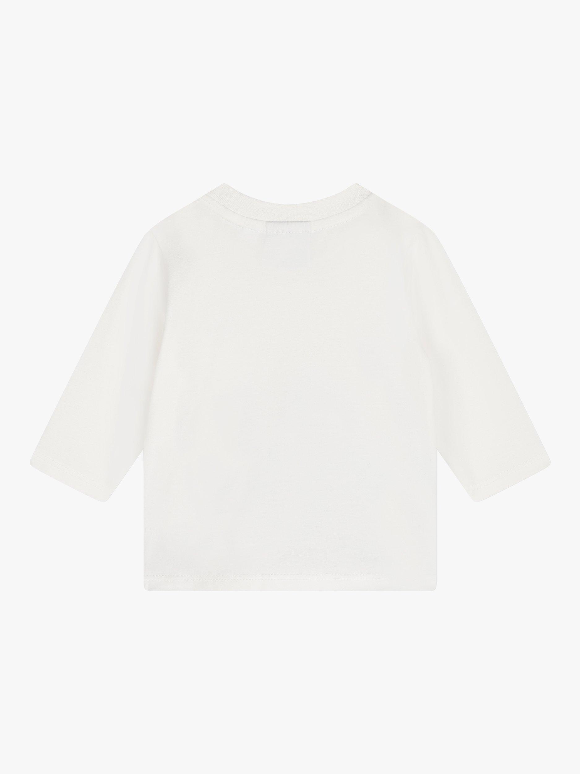 HUGO BOSS Baby Red Panda Logo T-Shirt, Off White