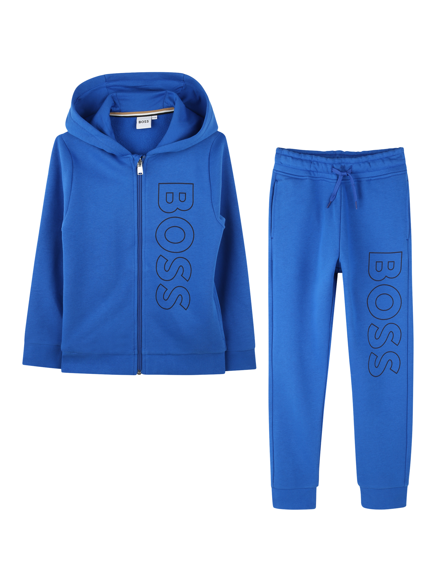 HUGO BOSS Kids Hoodie Joggers Set Bright Cobalt