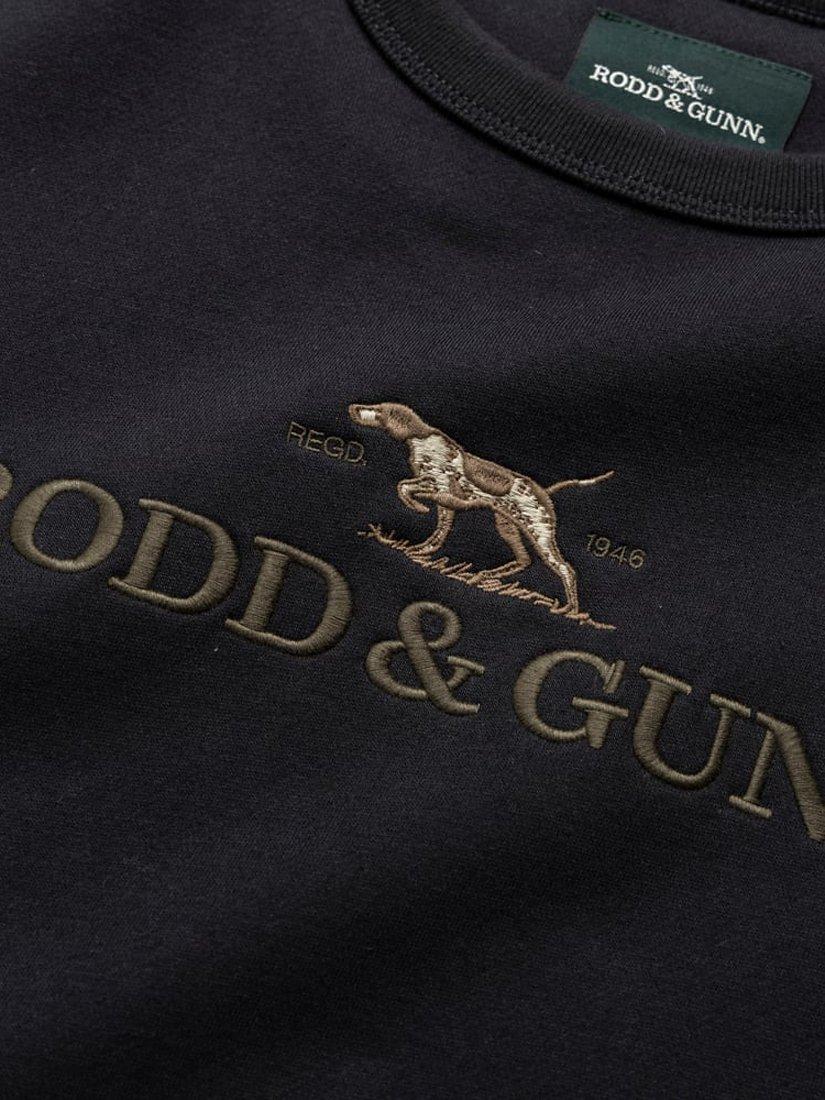 Rodd & Gunn Gunn Cotton Blend Logo Embroidered Sweater