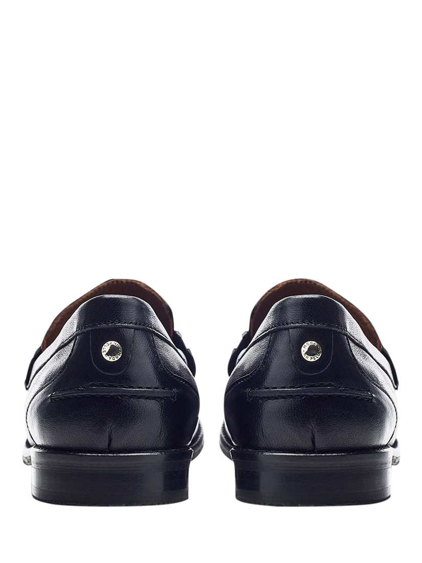 Moda in Pelle Espelette Leather Boat Shoes