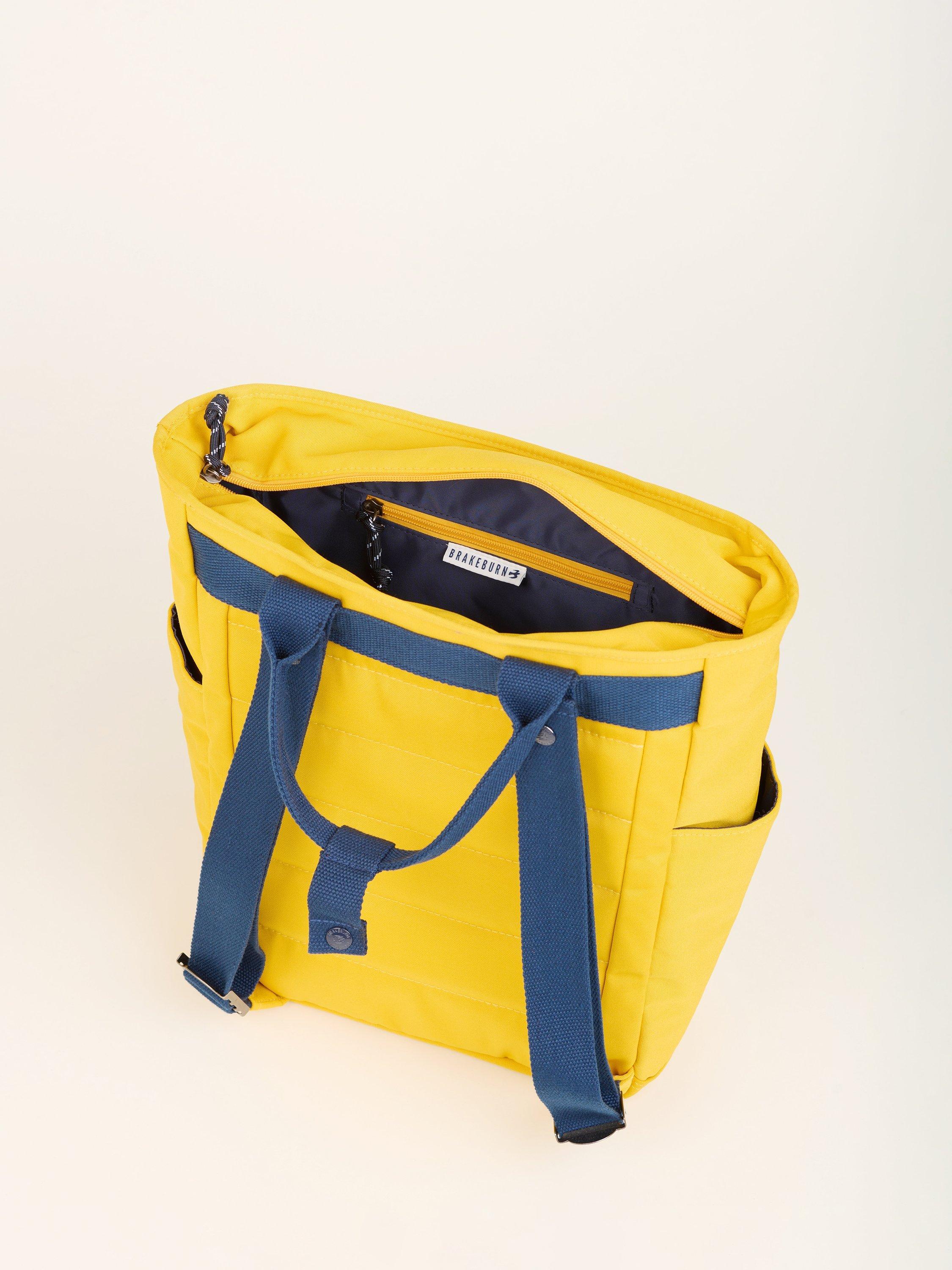 Brakeburn 2-in-1 Tote Backpack, Yellow/Blue