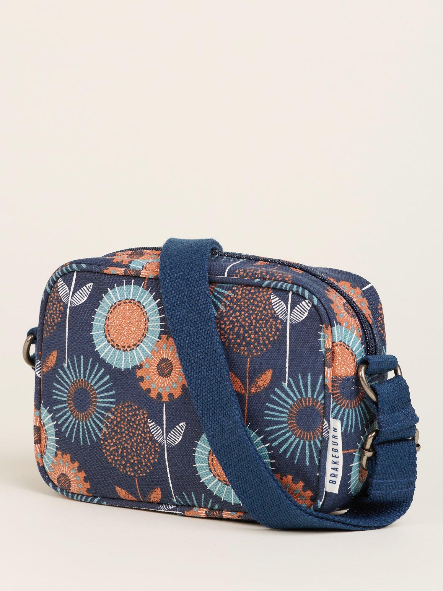 Brakeburn Freya Print Camera Crossbody Bag, Medium, Multi