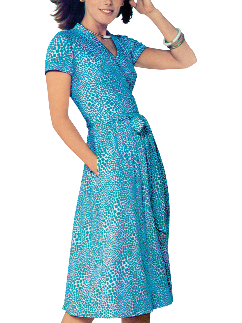 Vogue Misses' Vintage Wrap Front Dress Sewing Pattern, V2040