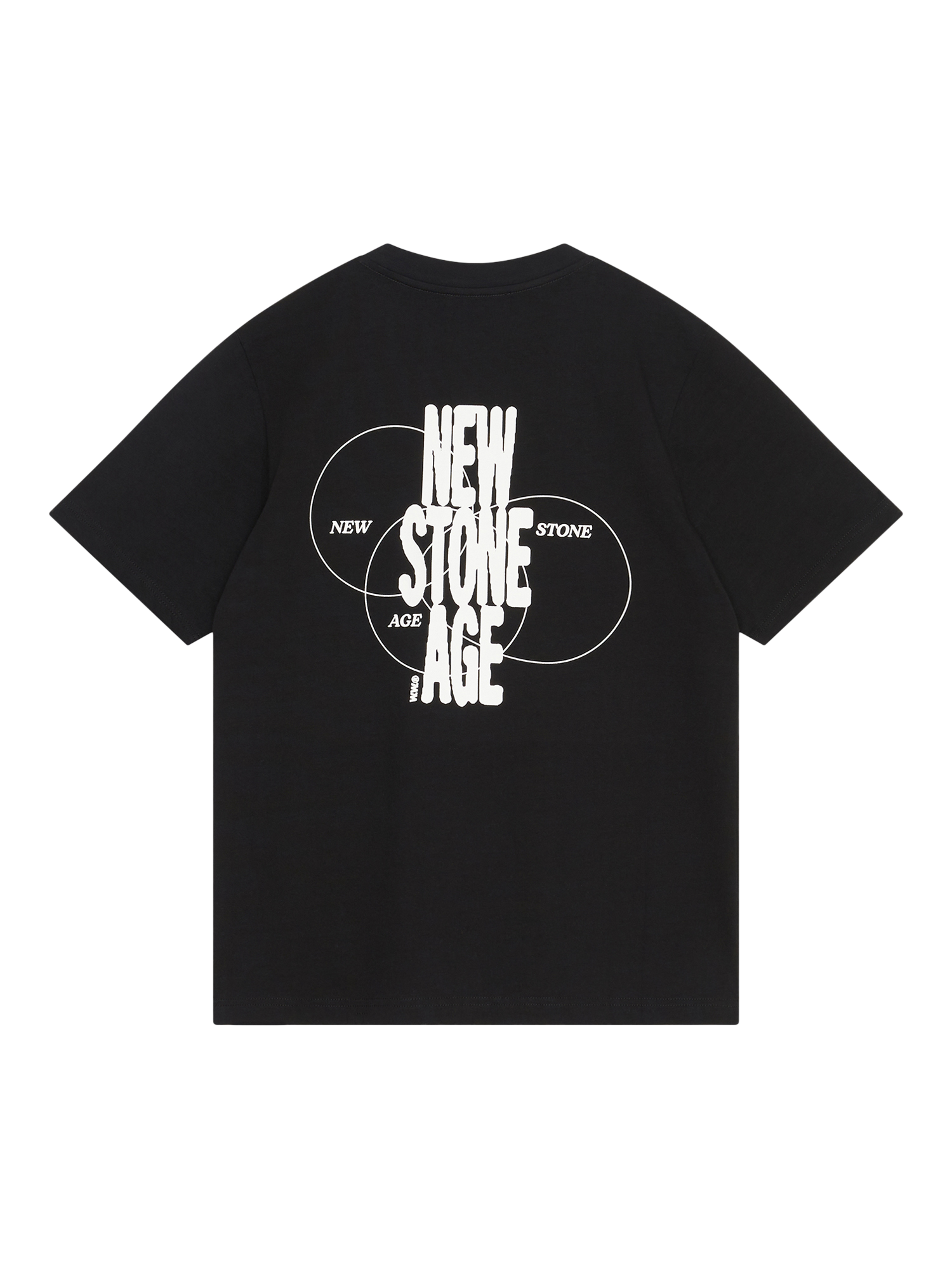 WOOD WOOD Bobby Stone Age Tee, 9999 Black