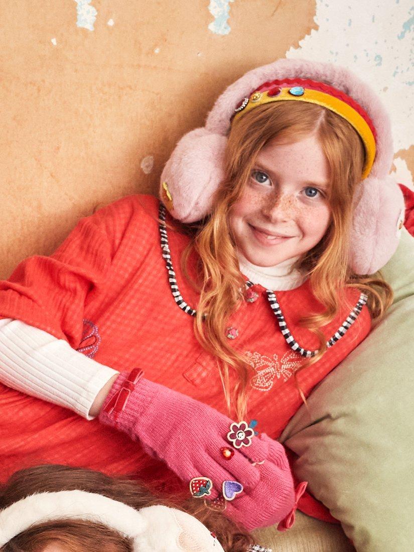 Stych Kids' Heritage Earmuffs, Pink