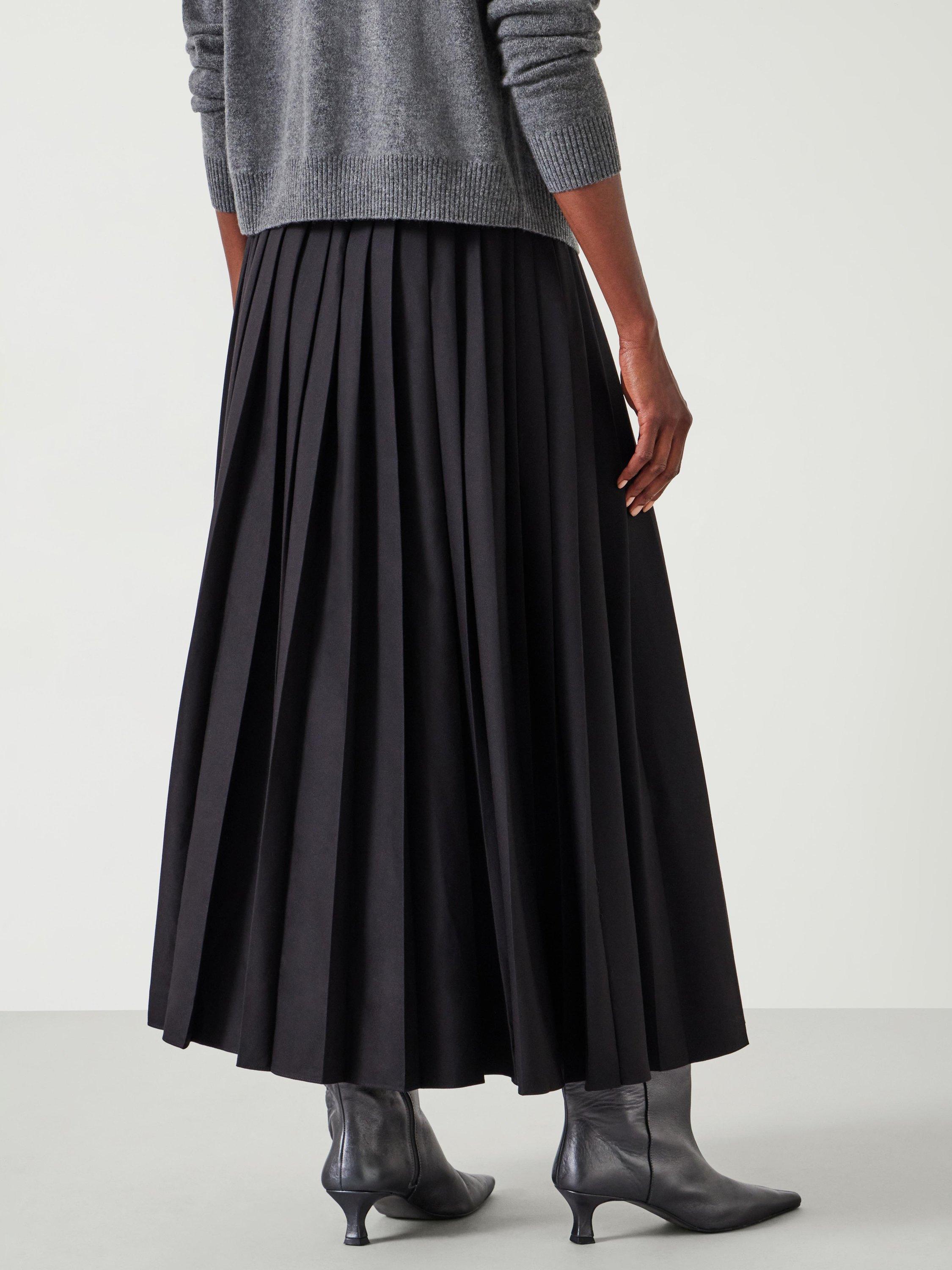 HUSH Violet Maxi Skirt, Black