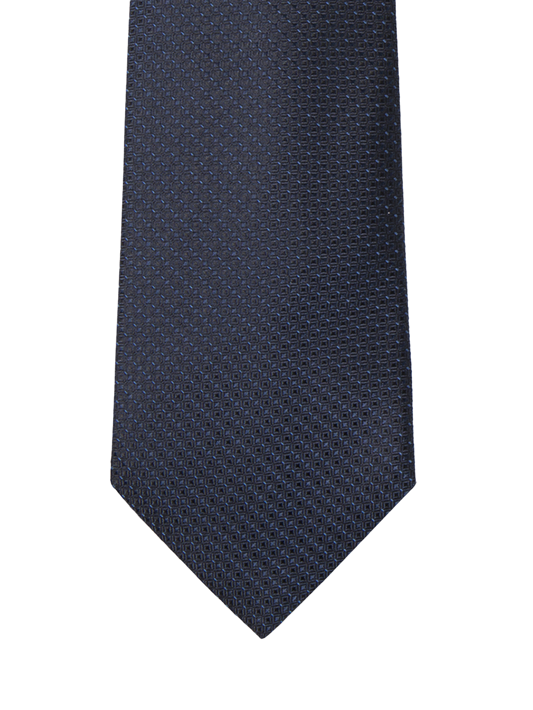 Hackett London Silk Dot Print Tie, Navy