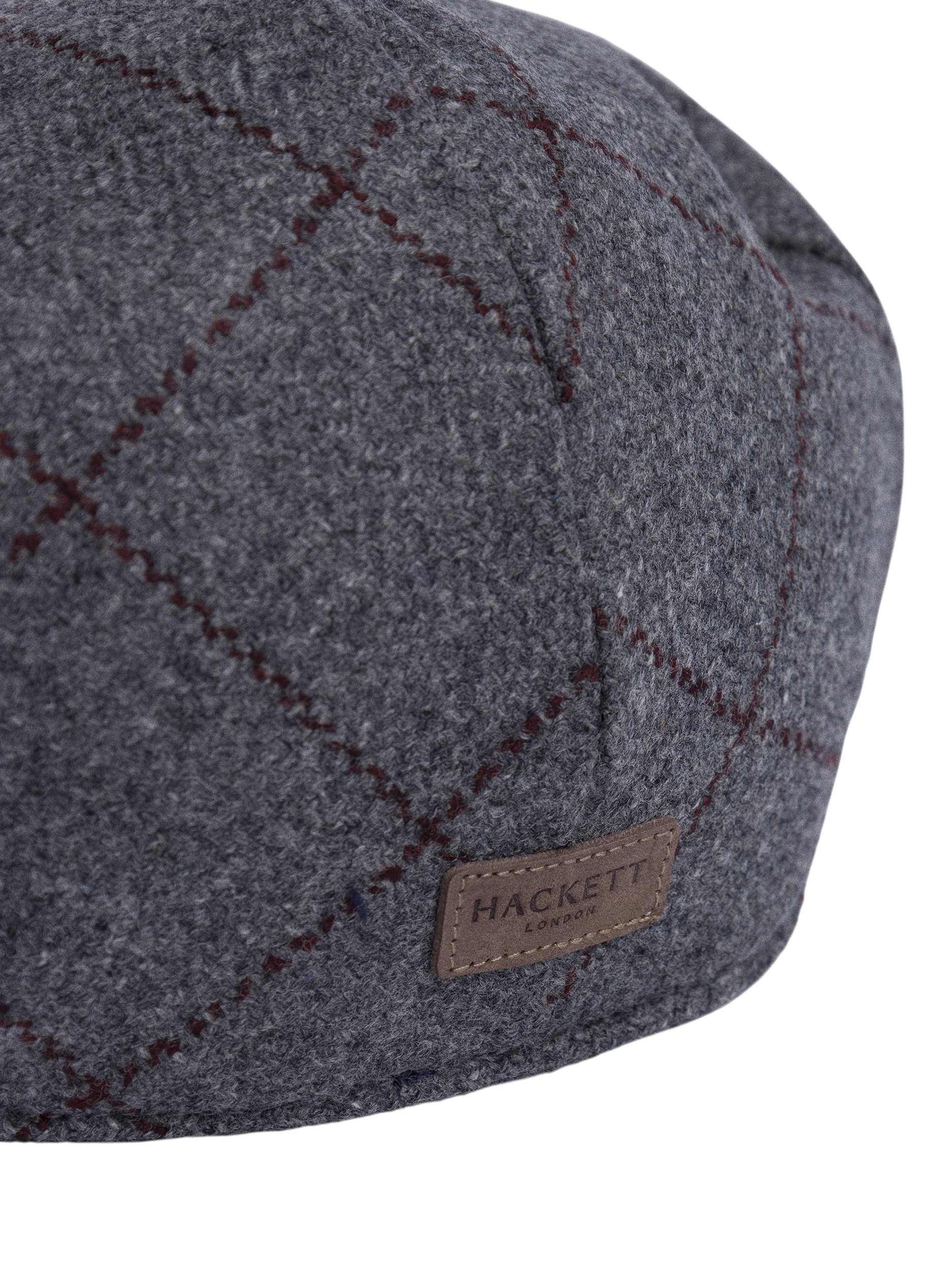 Hackett London Flat Cap, Grey