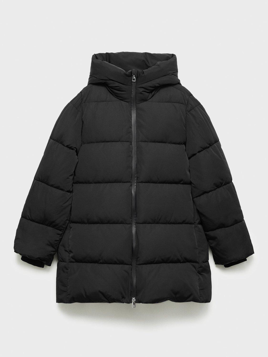 Mango Tokyo Water Repellent Quilted Coat