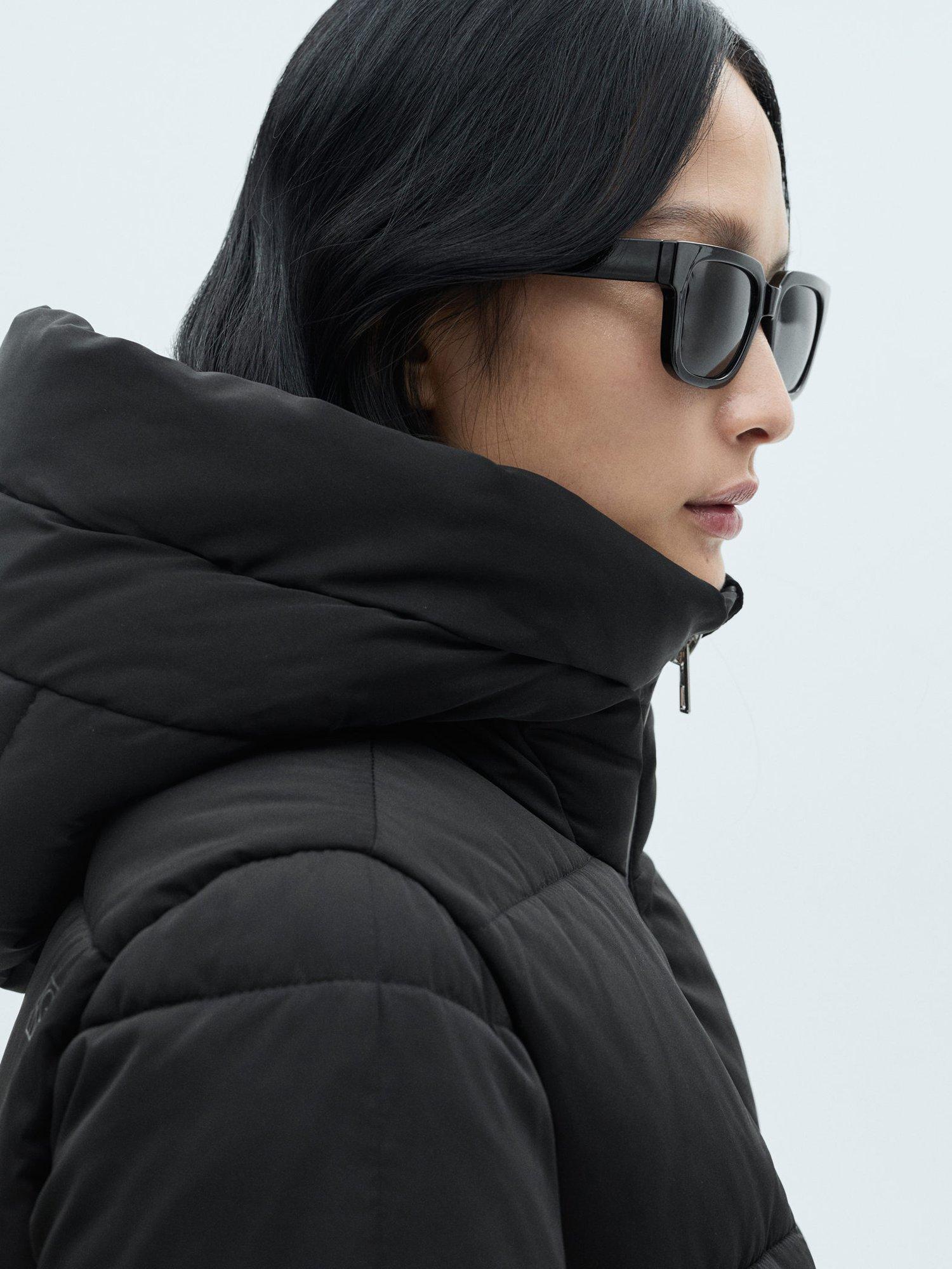 Mango Tokyo Water Repellent Quilted Coat