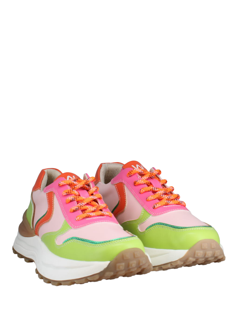 Westland by Josef Seibel Kelly 01 Lace Up Colour Block Trainers, Green ...