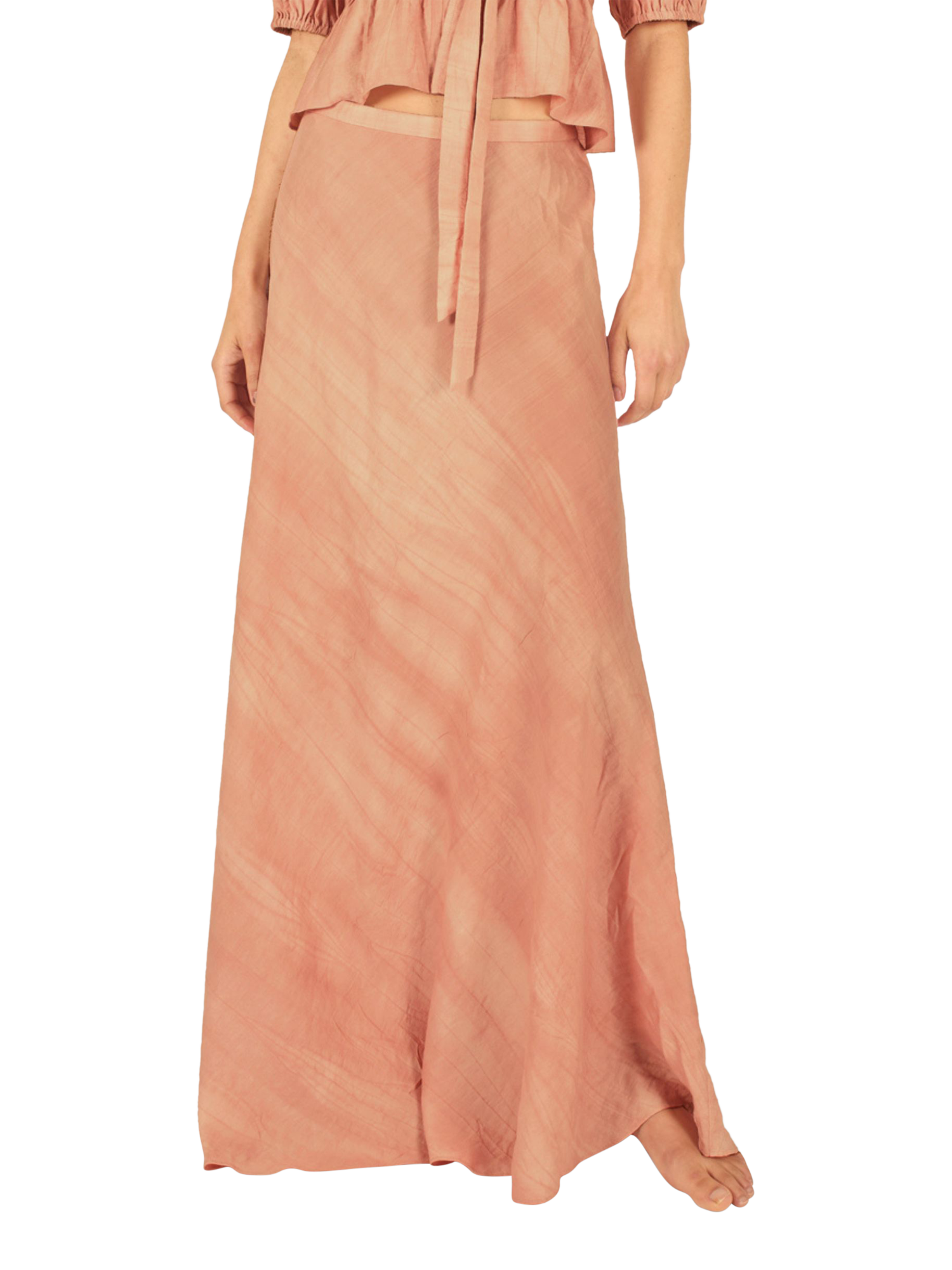 Traffic People Sade Sunkissed Maxi Dress, Pink