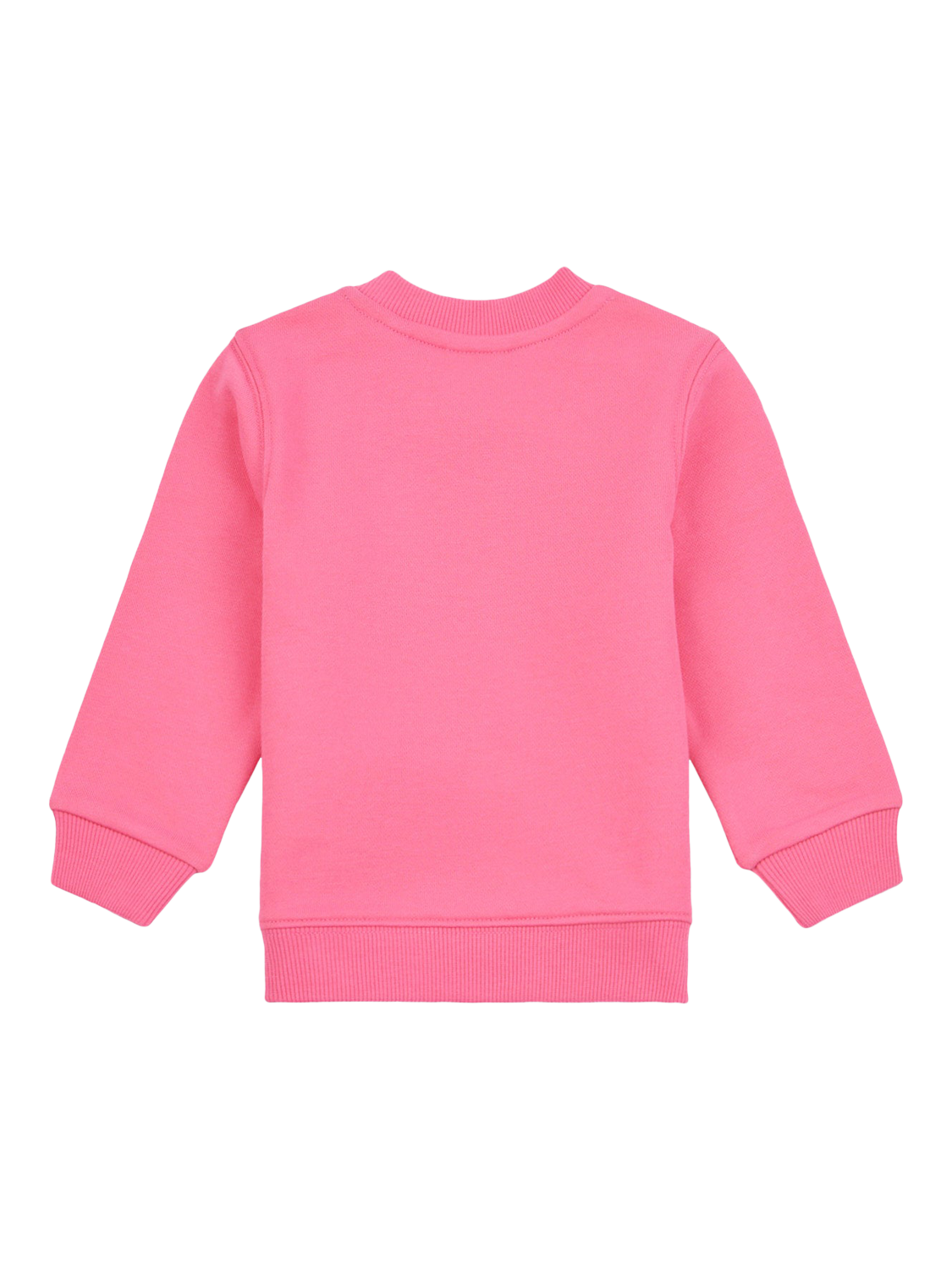 New Balance Kids' Stacked Logo Crew Neck Sweatshirt, Dragon Berry