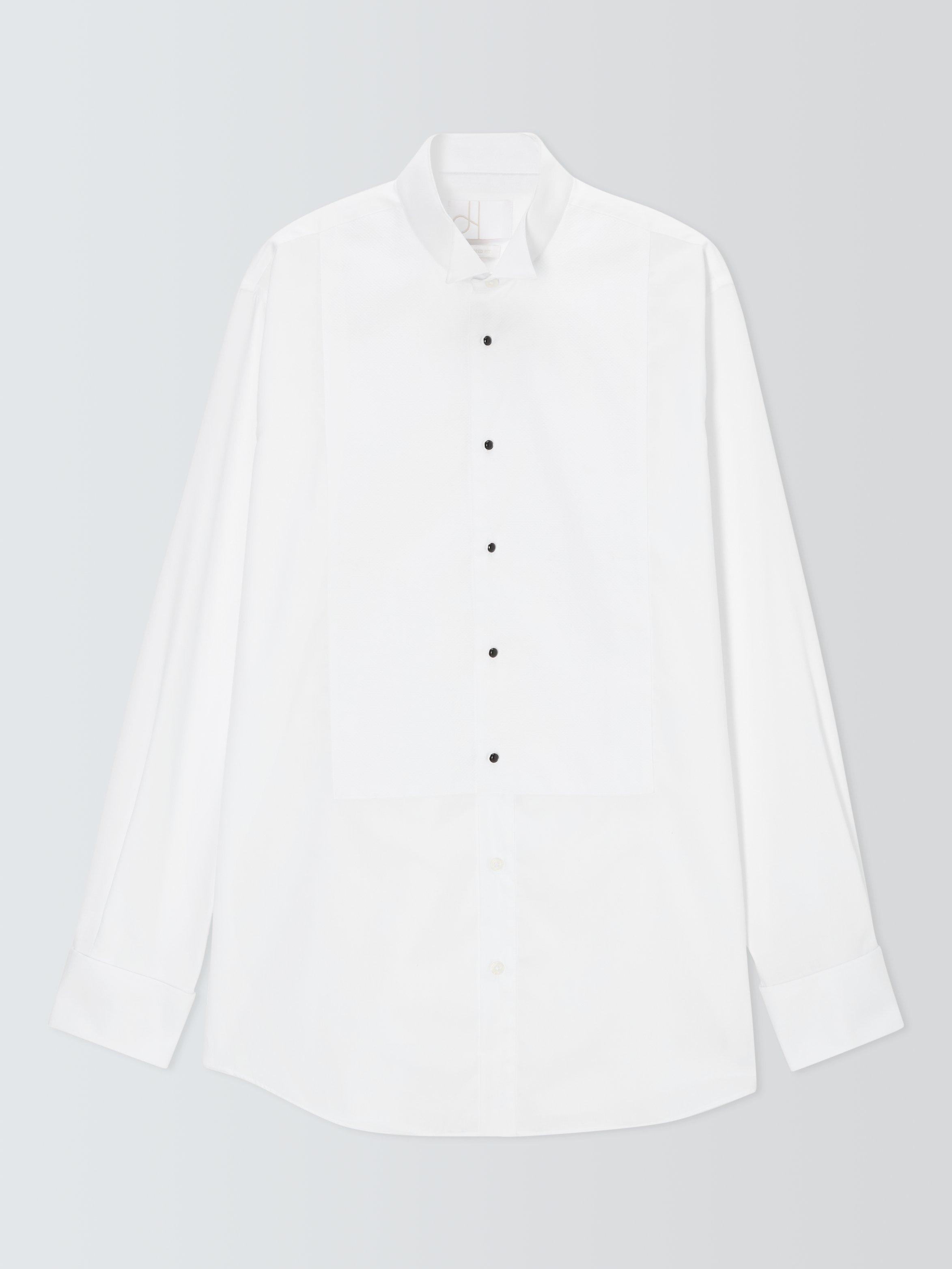 John Lewis Marcella Wing Collar Cotton Dress Shirt