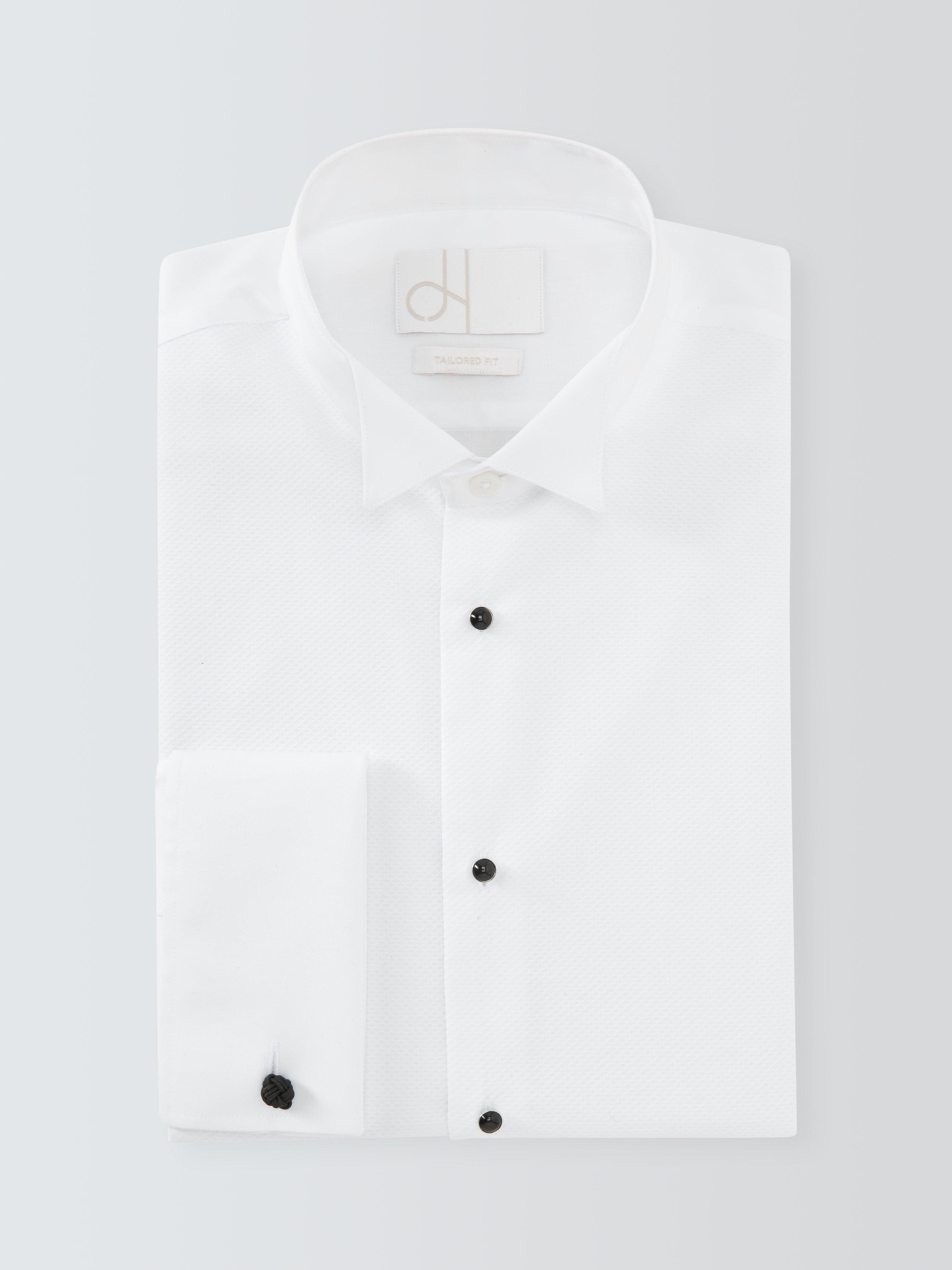 John Lewis Marcella Wing Collar Cotton Dress Shirt