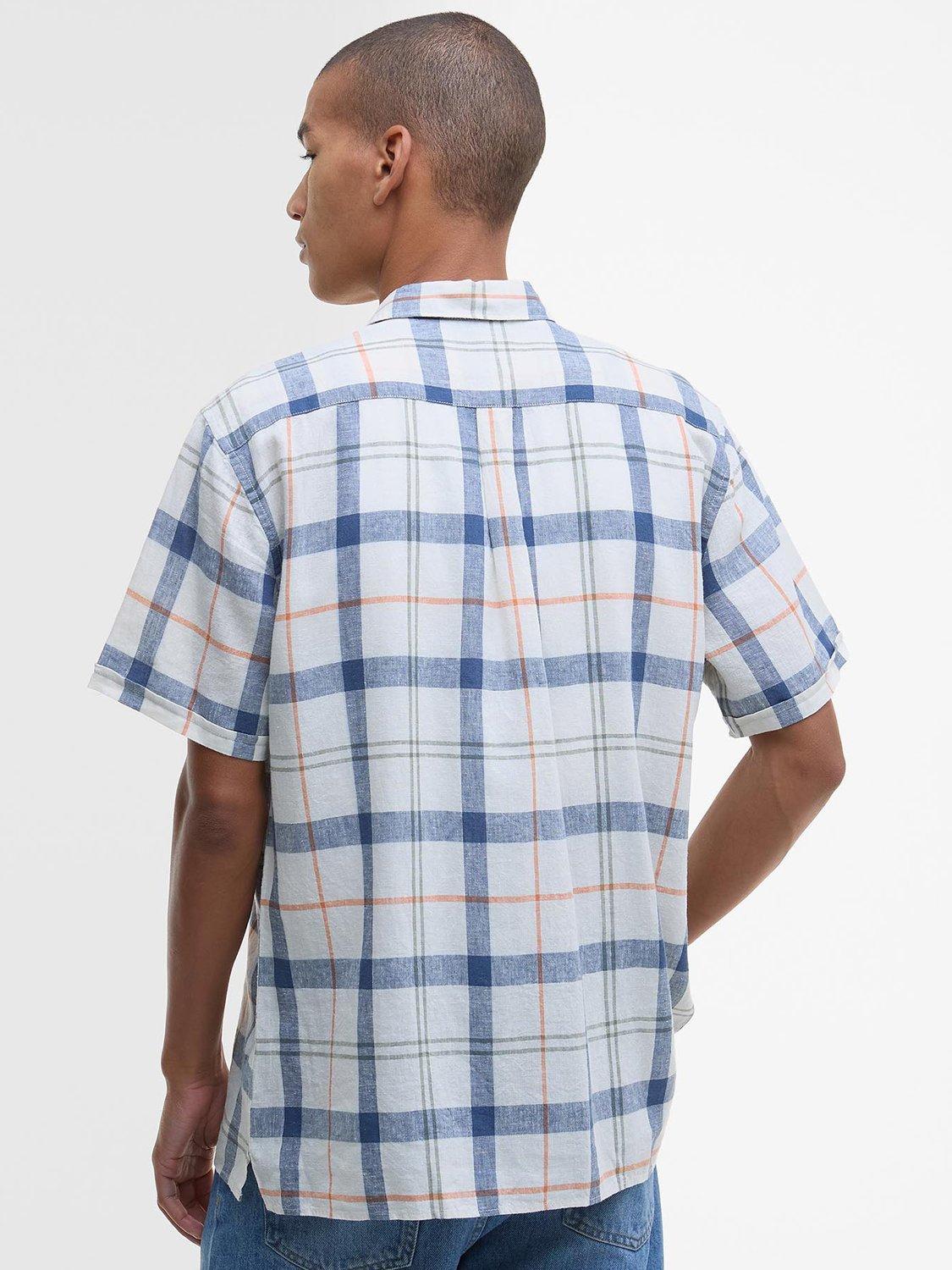 Barbour Croft Tartan Linen Blend Shirt