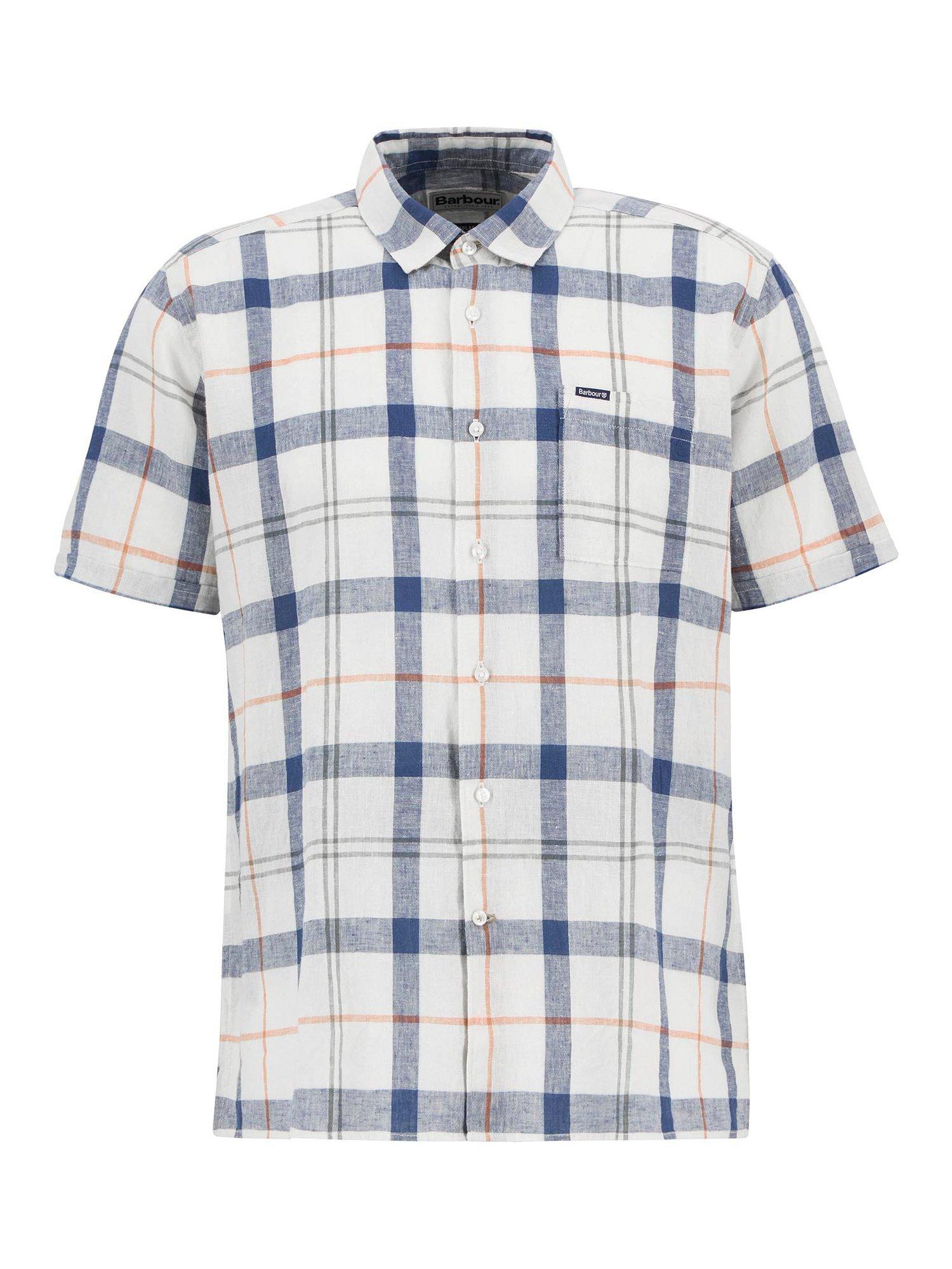 Barbour Croft Tartan Linen Blend Shirt