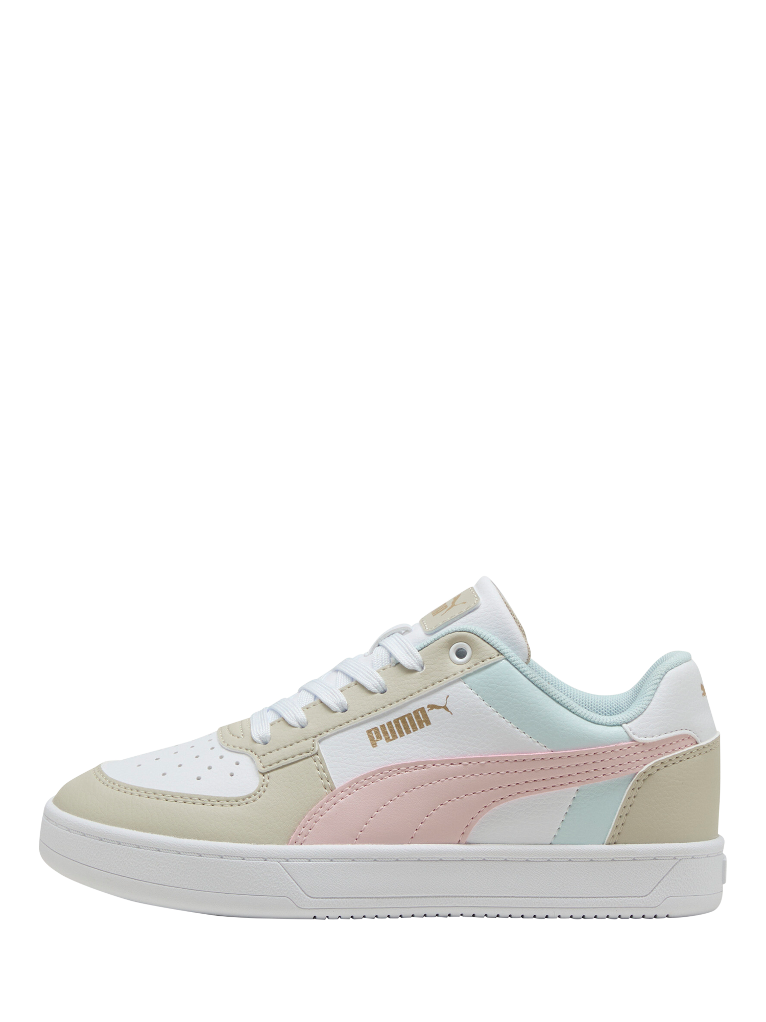 PUMA Kids' Caven 2.0 Colour Block Trainers, Desert/Mauve