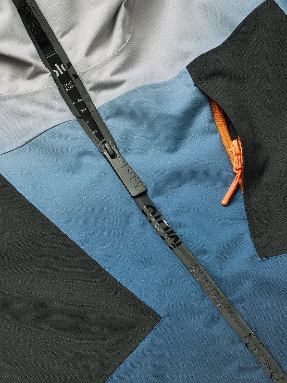 Molo Kids' Alpine Hooded Winter Coat, Blue Ice