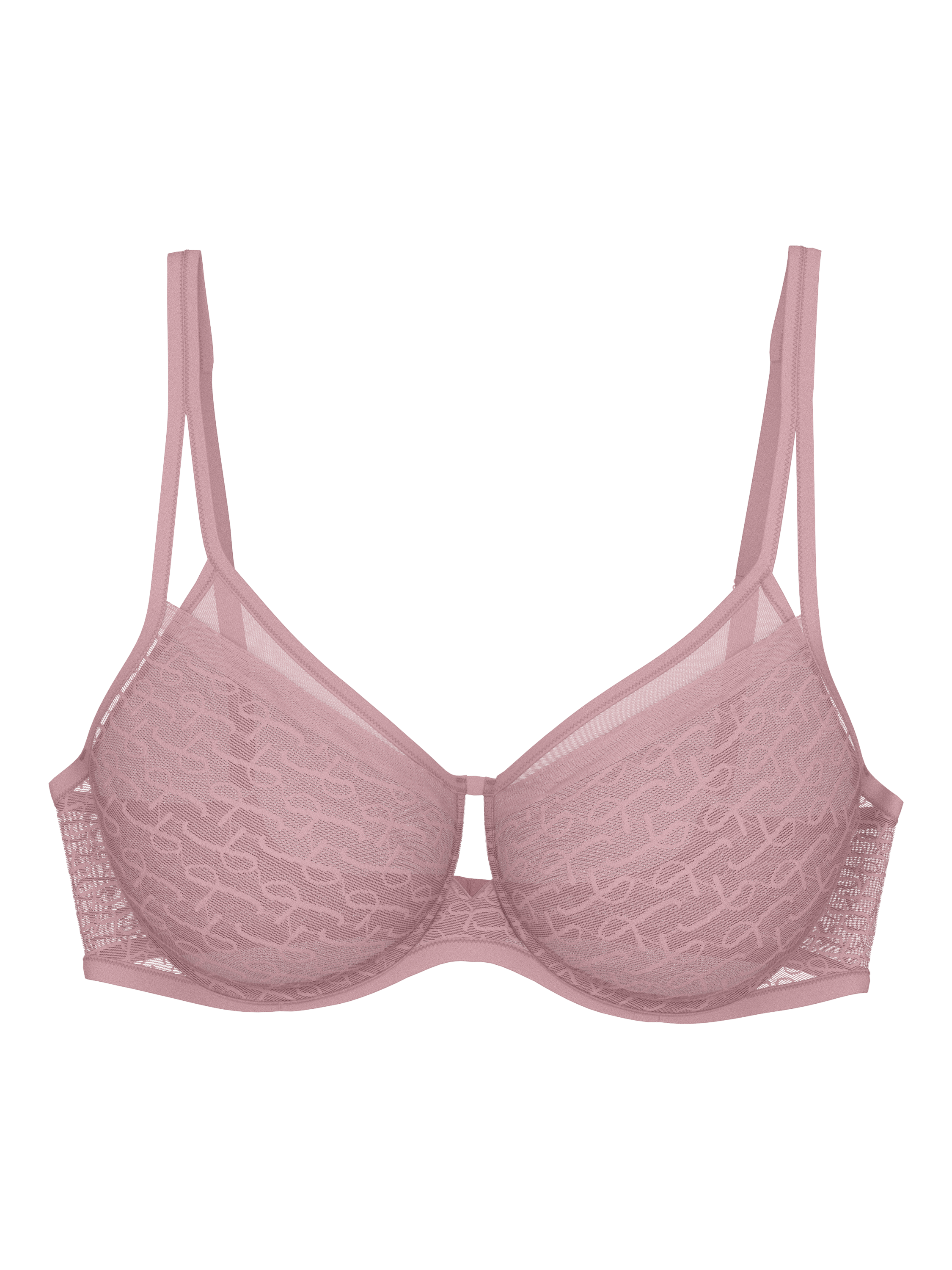 Triumph Signature Sheer W01 Minimiser Bra, Blossom Kiss
