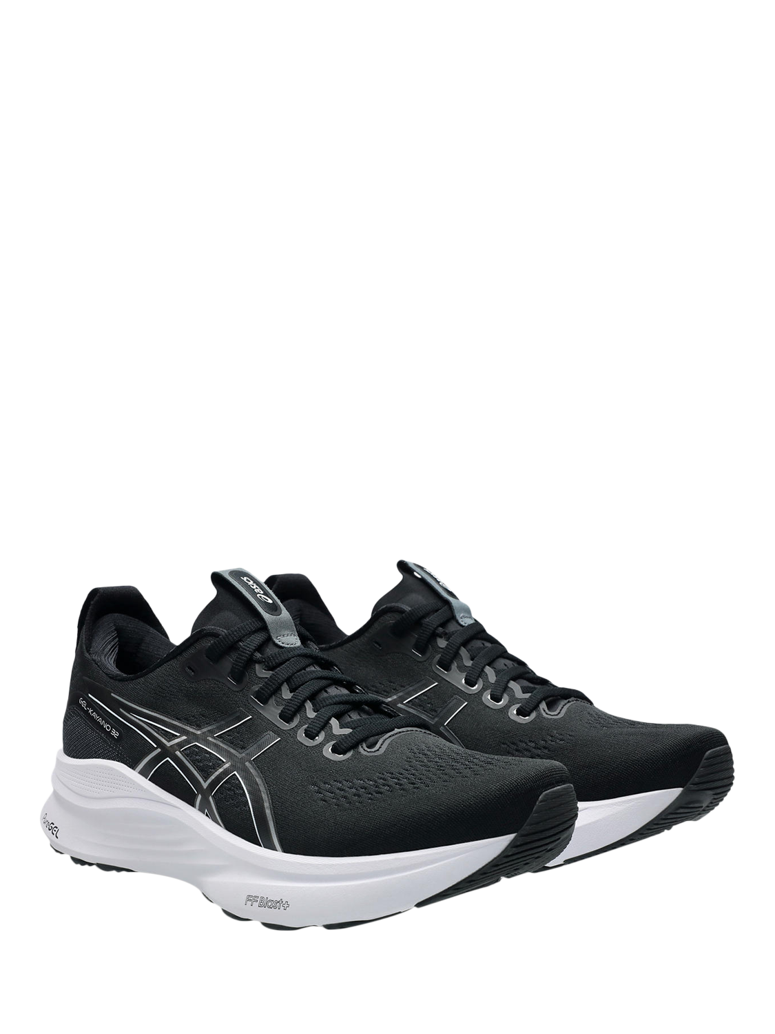 ASICS Men's GEL-KAYANO 32 Running Shoes, Black/White