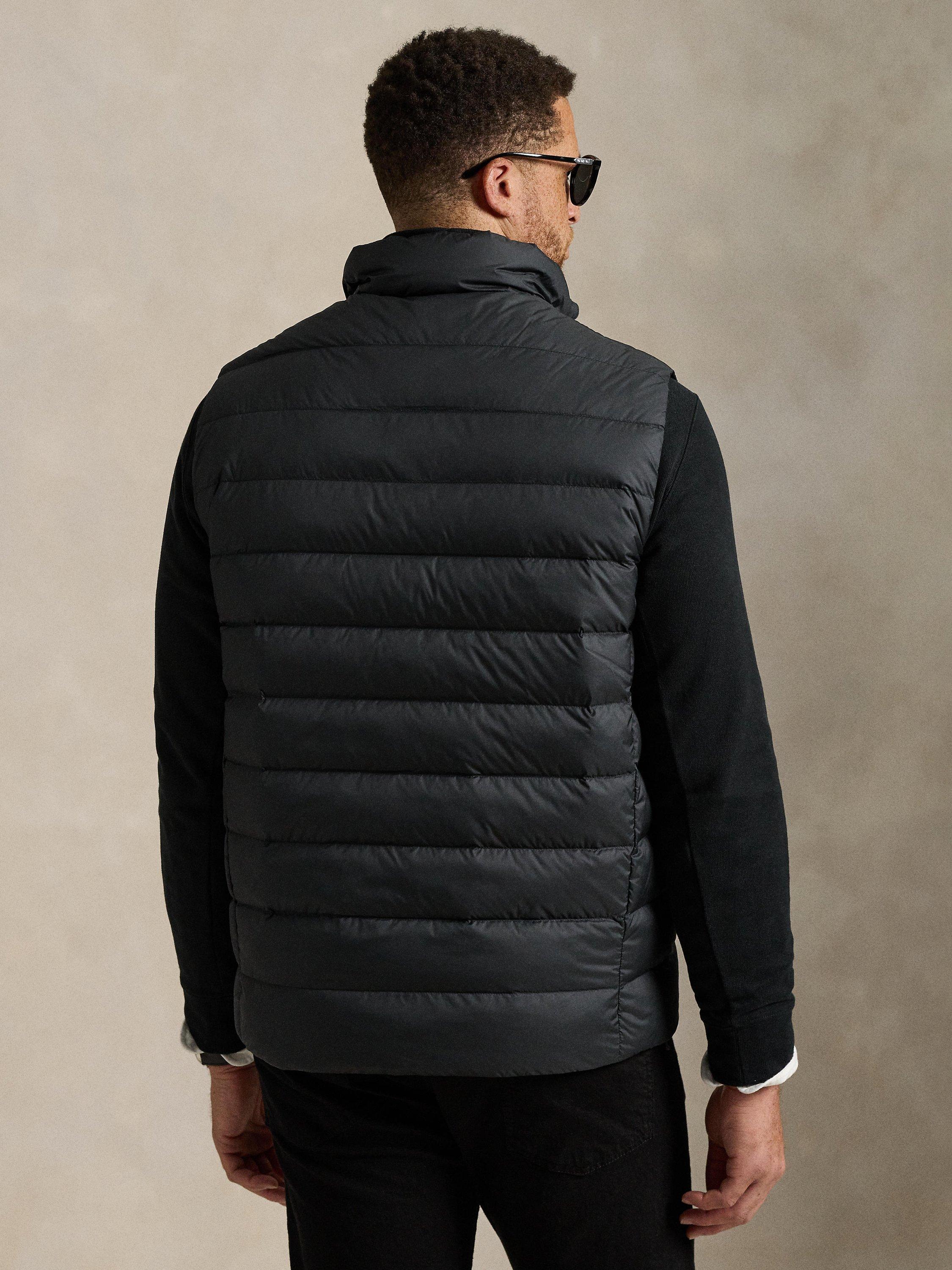 Polo Ralph Lauren Padded Puffer Gilet, Polo Black