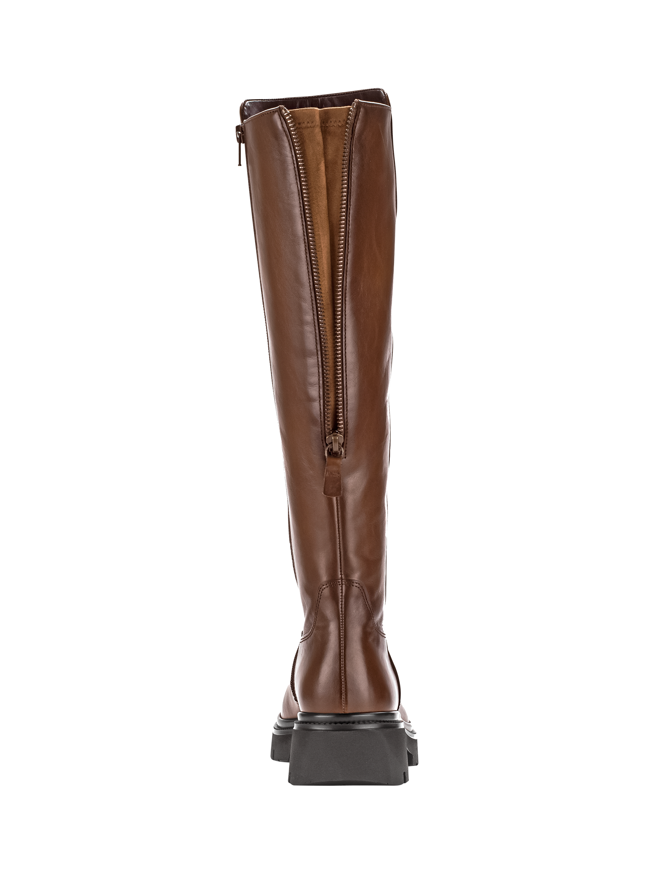Gabor Match Leather Knee High Boots, Brown