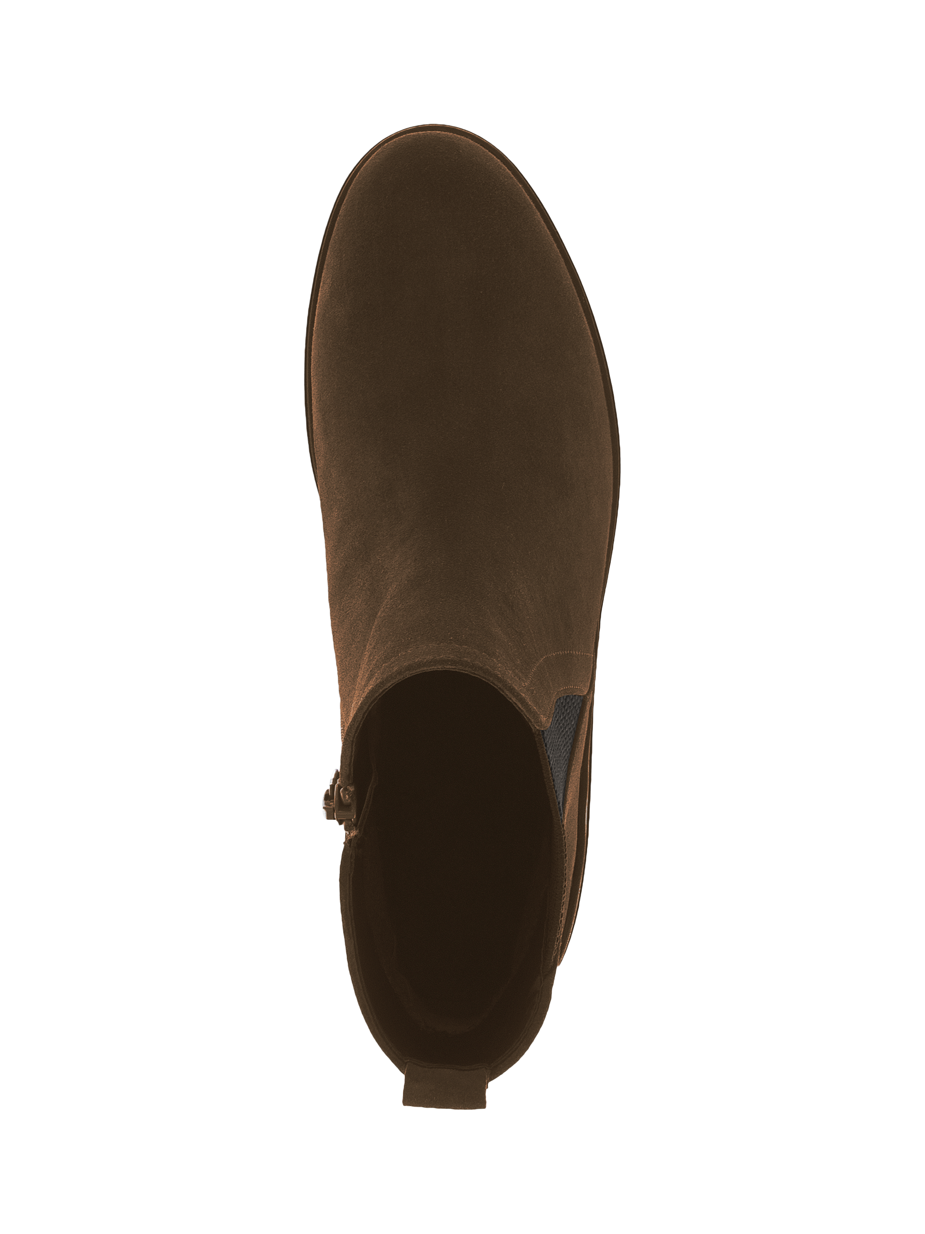 Gabor Dublin Wide Fit Suede Chelsea Boots, Brown