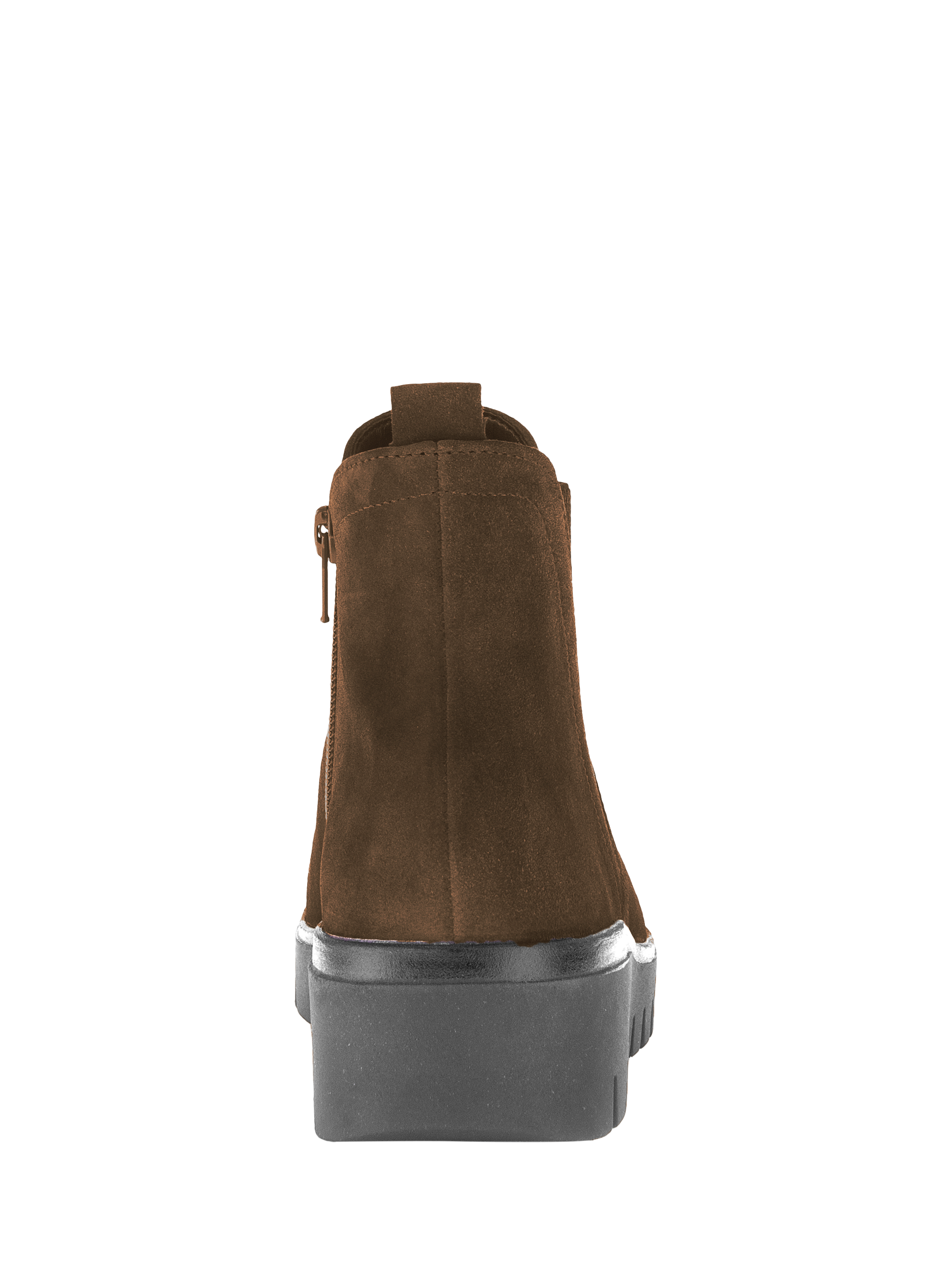 Gabor Dublin Wide Fit Suede Chelsea Boots, Brown