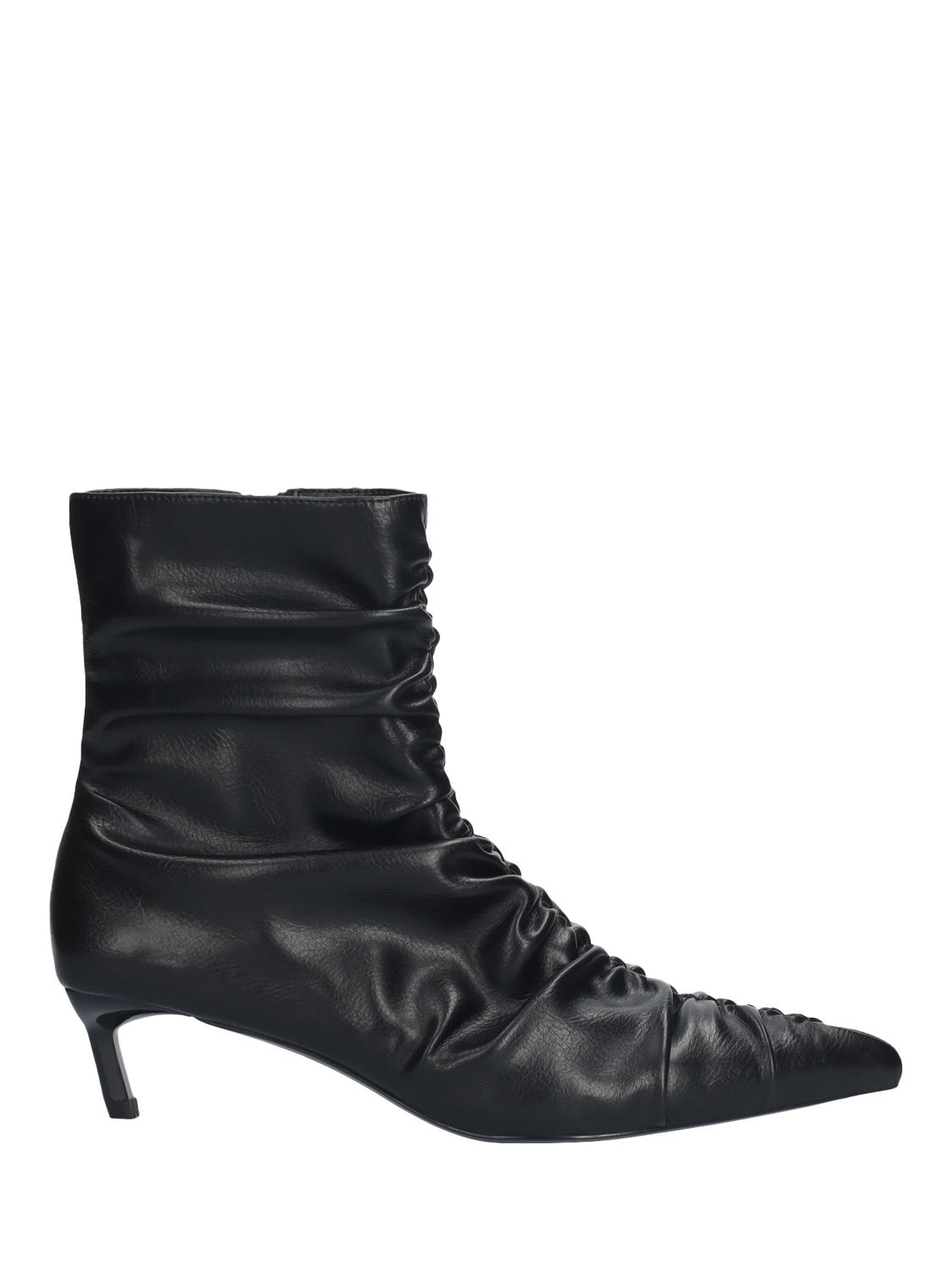 Bibi Lou Pointed Leather Ankle Boots