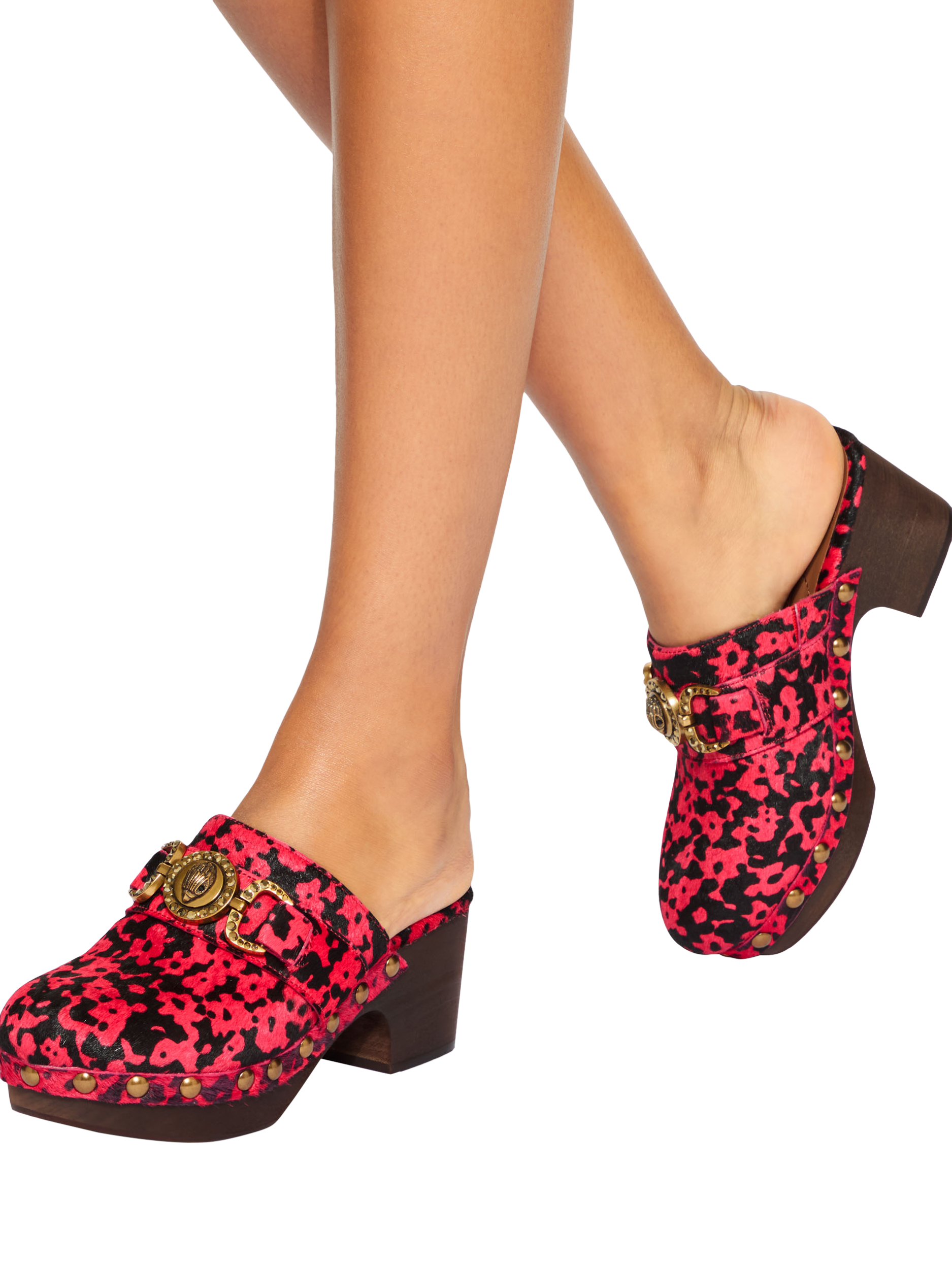 Kurt Geiger London Mansion Clogs, Red